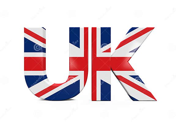 UK Text with Flag stock illustration. Illustration of union - 51355969