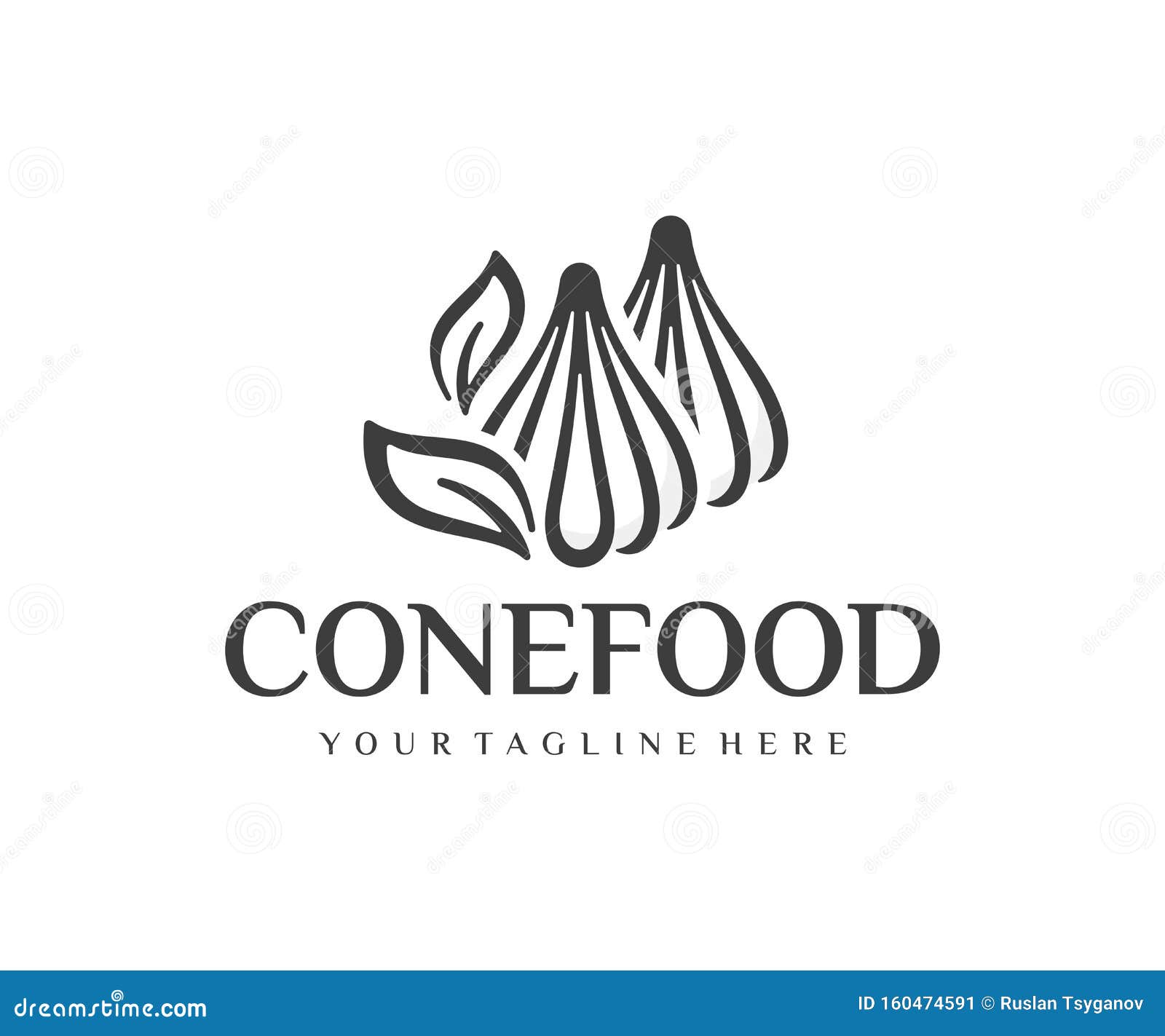 Ukdiche Modak Logo Design. Indian Sweet Vector Design Stock Vector ...