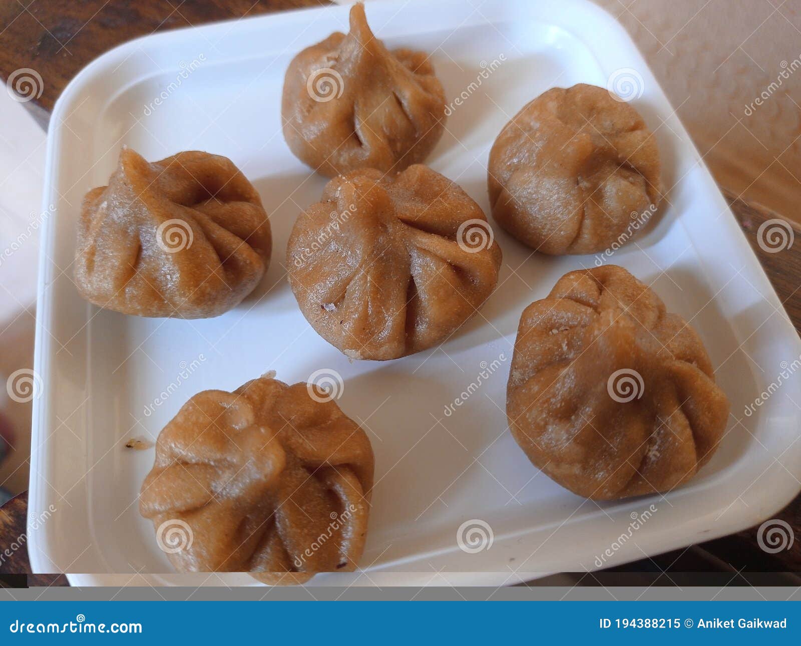 Ukdiche Modak Served in a Plate Stock Image - Image of indian ...