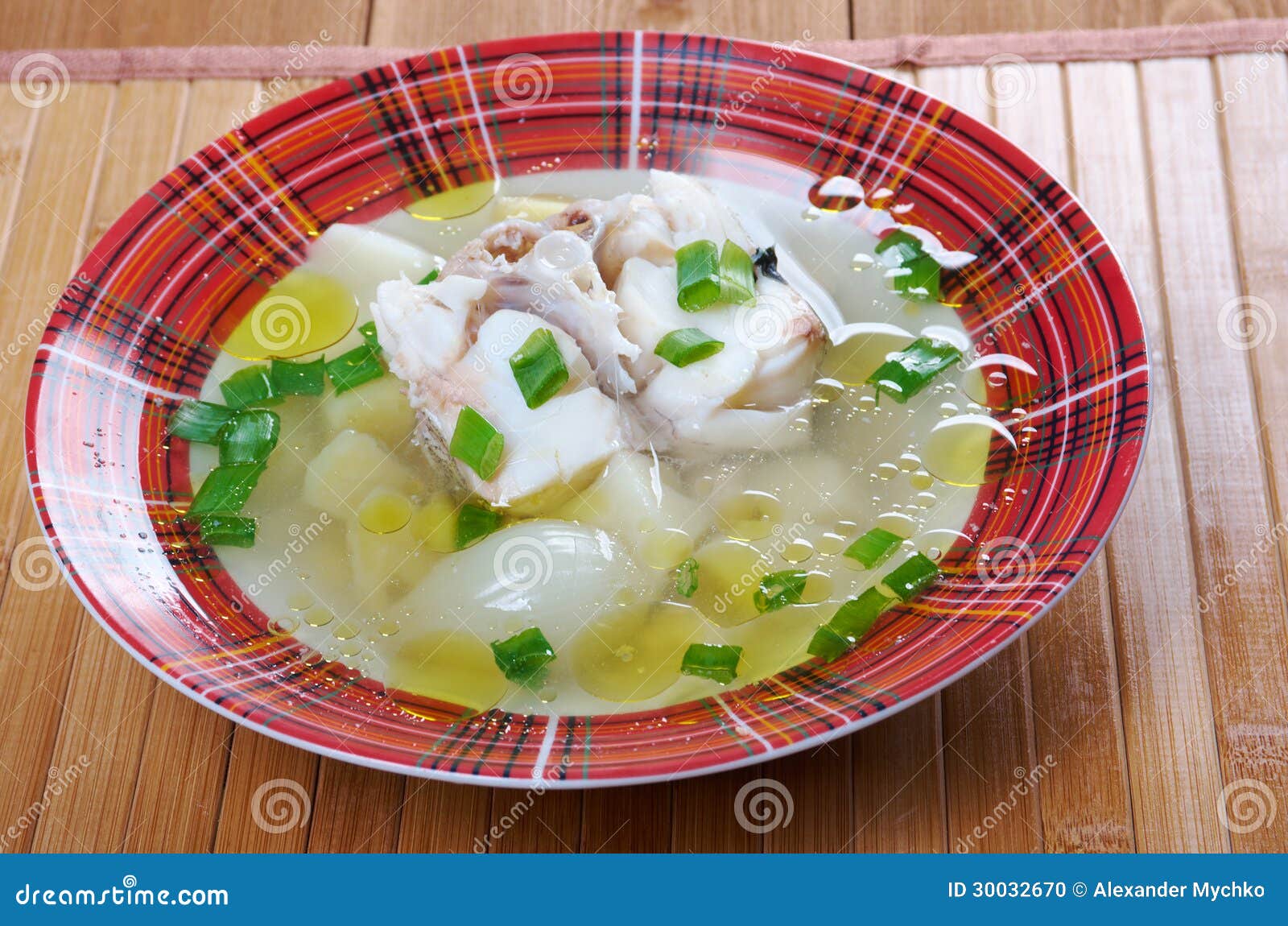 Ukha. Russianl fish soup. stock photo. Image of seafoods - 30032670