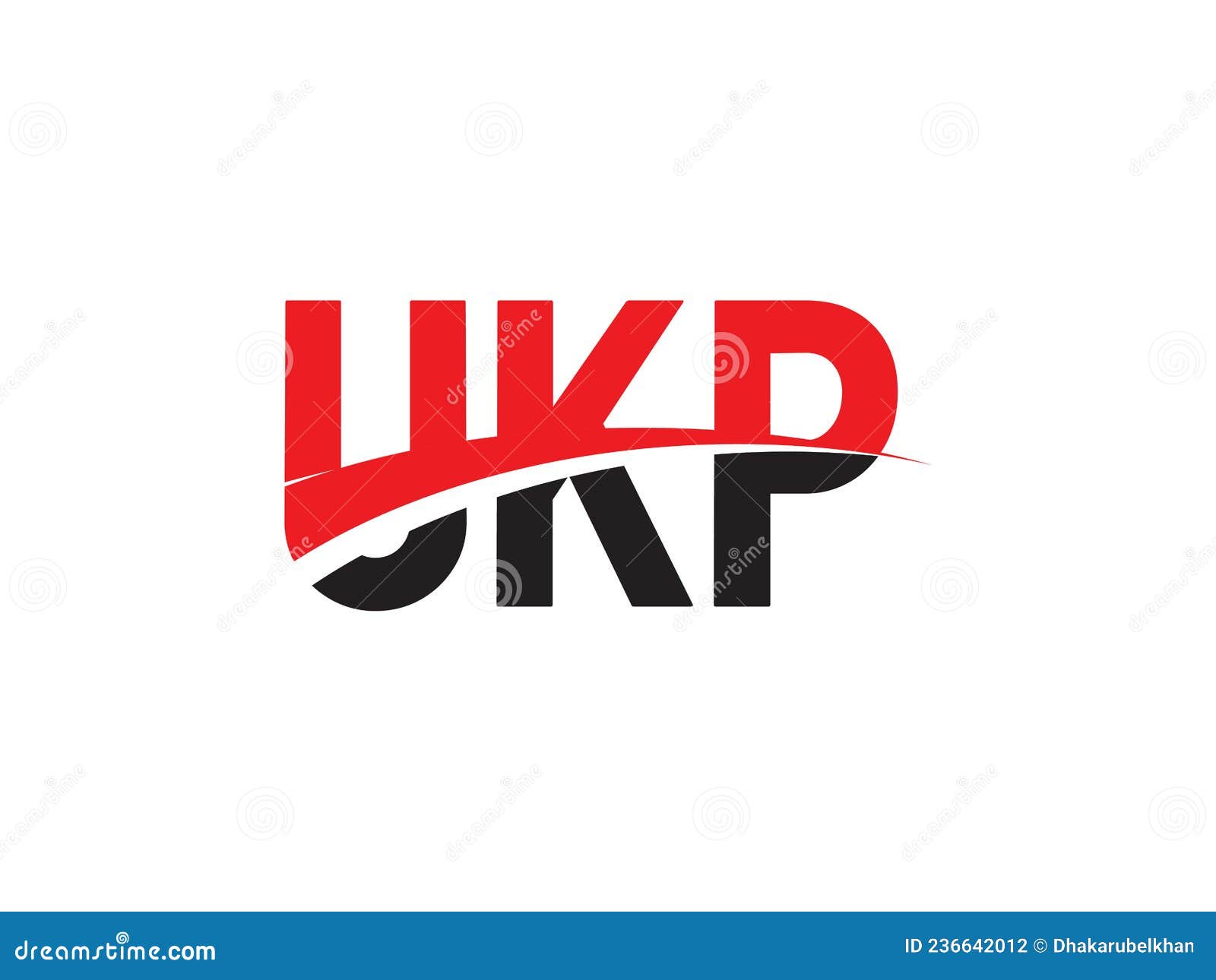 UKP Letter Initial Logo Design Vector Illustration Stock Vector ...