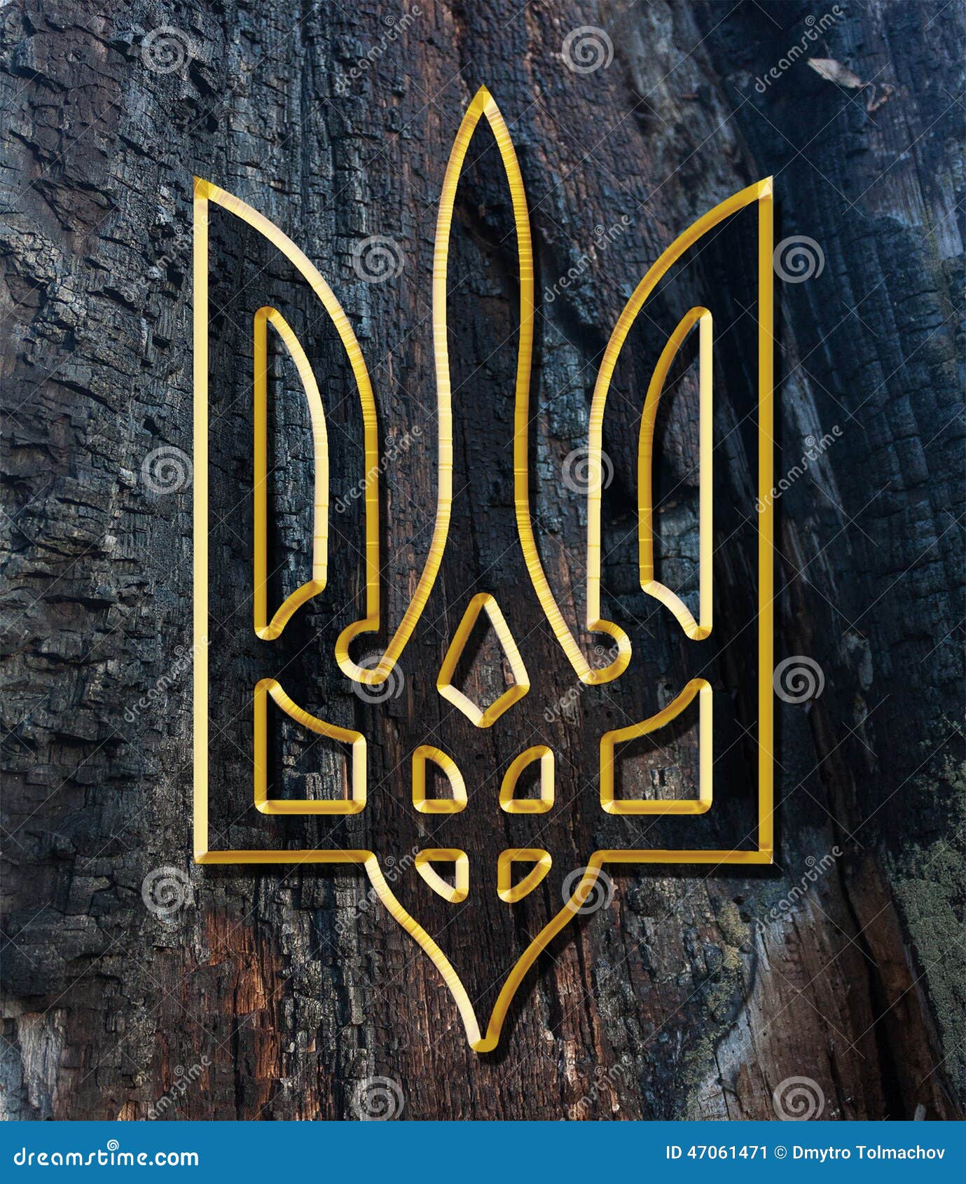 Ukraine Coat of Arms stock image. Image of government - 47061471