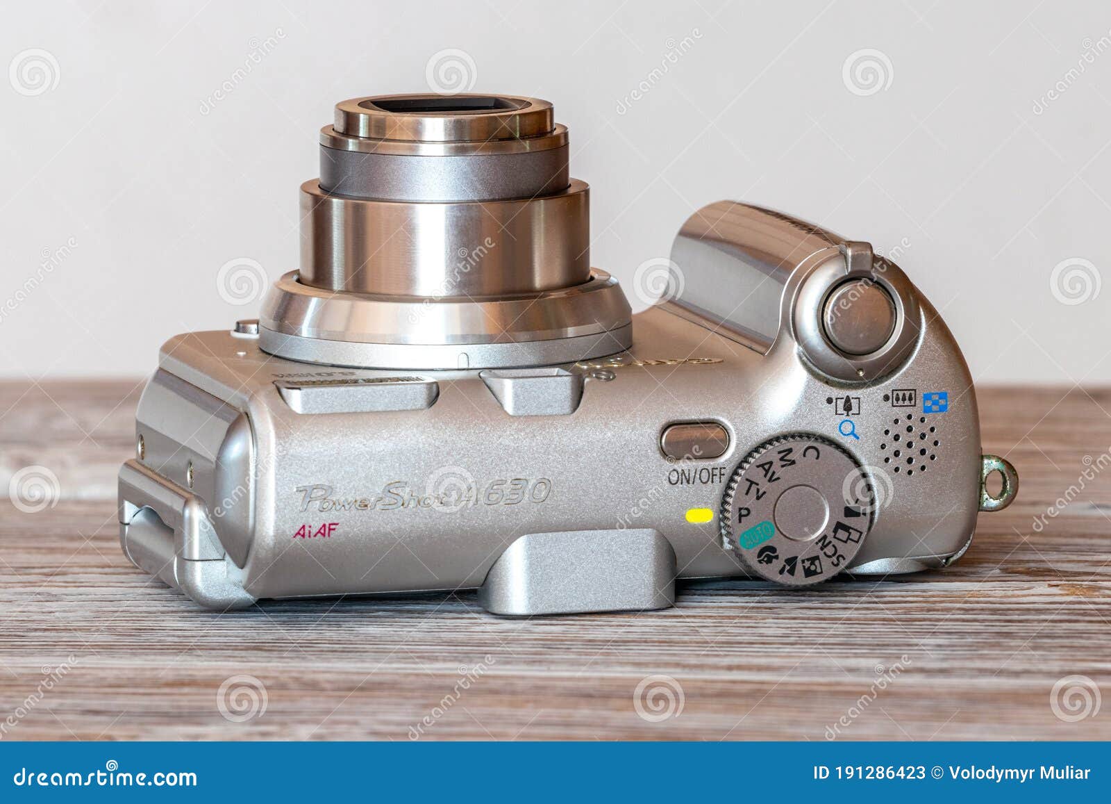 Ukraine, Khmelnytsky, July 2020. Old Camera Canon Power Shot A630 ...