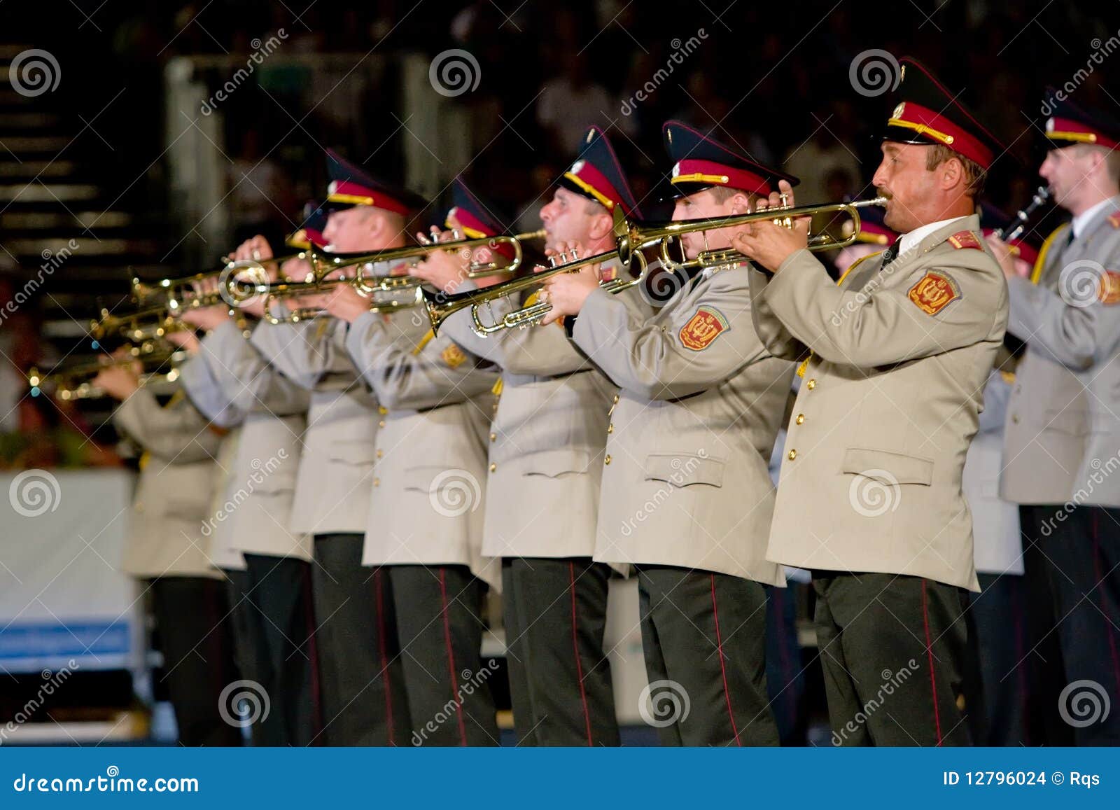 Ukraine military band editorial stock image. Image of instrument - 12796024