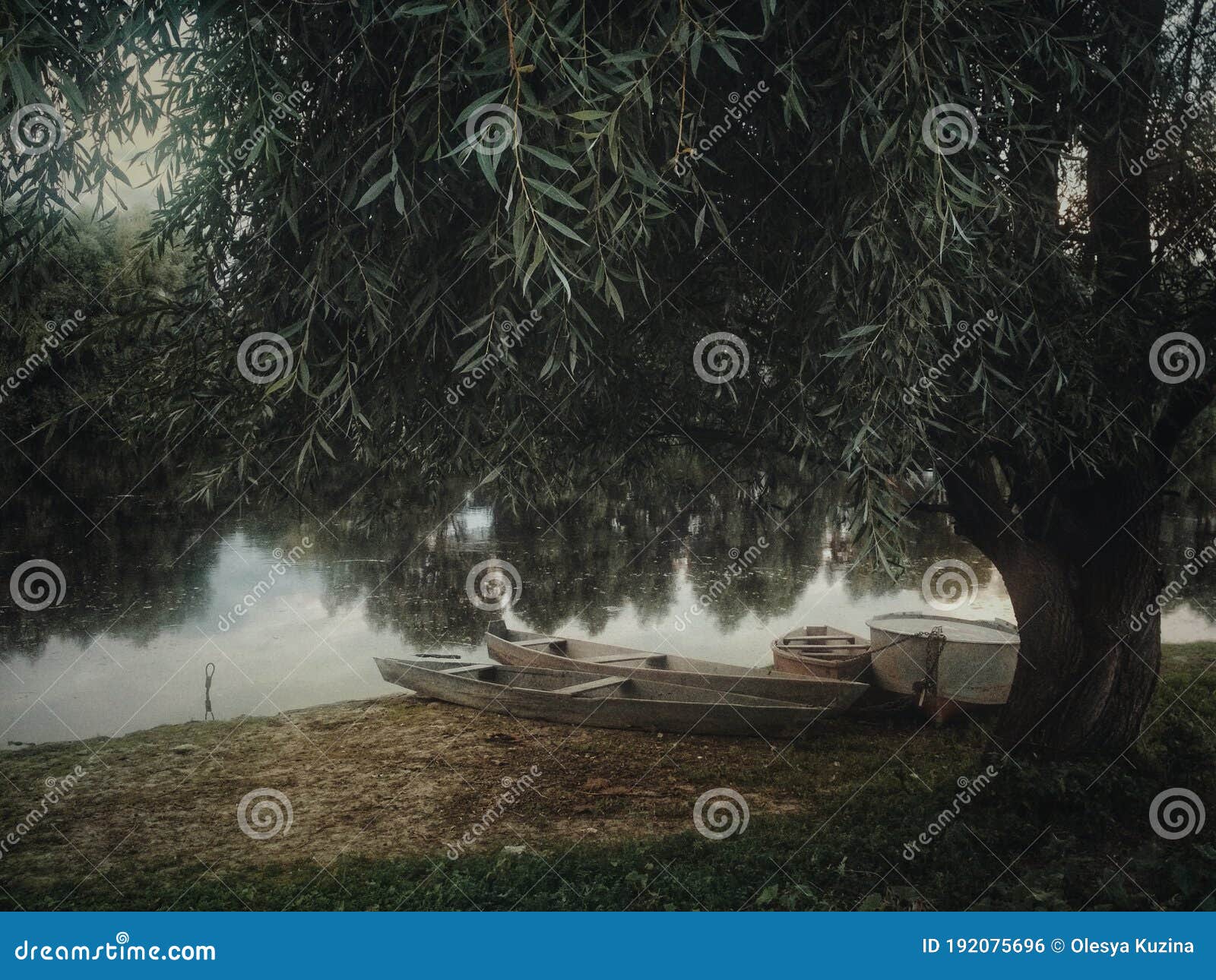 Ukraine, River Desna, Sort of Village Bridges Stock Photo - Image of ...