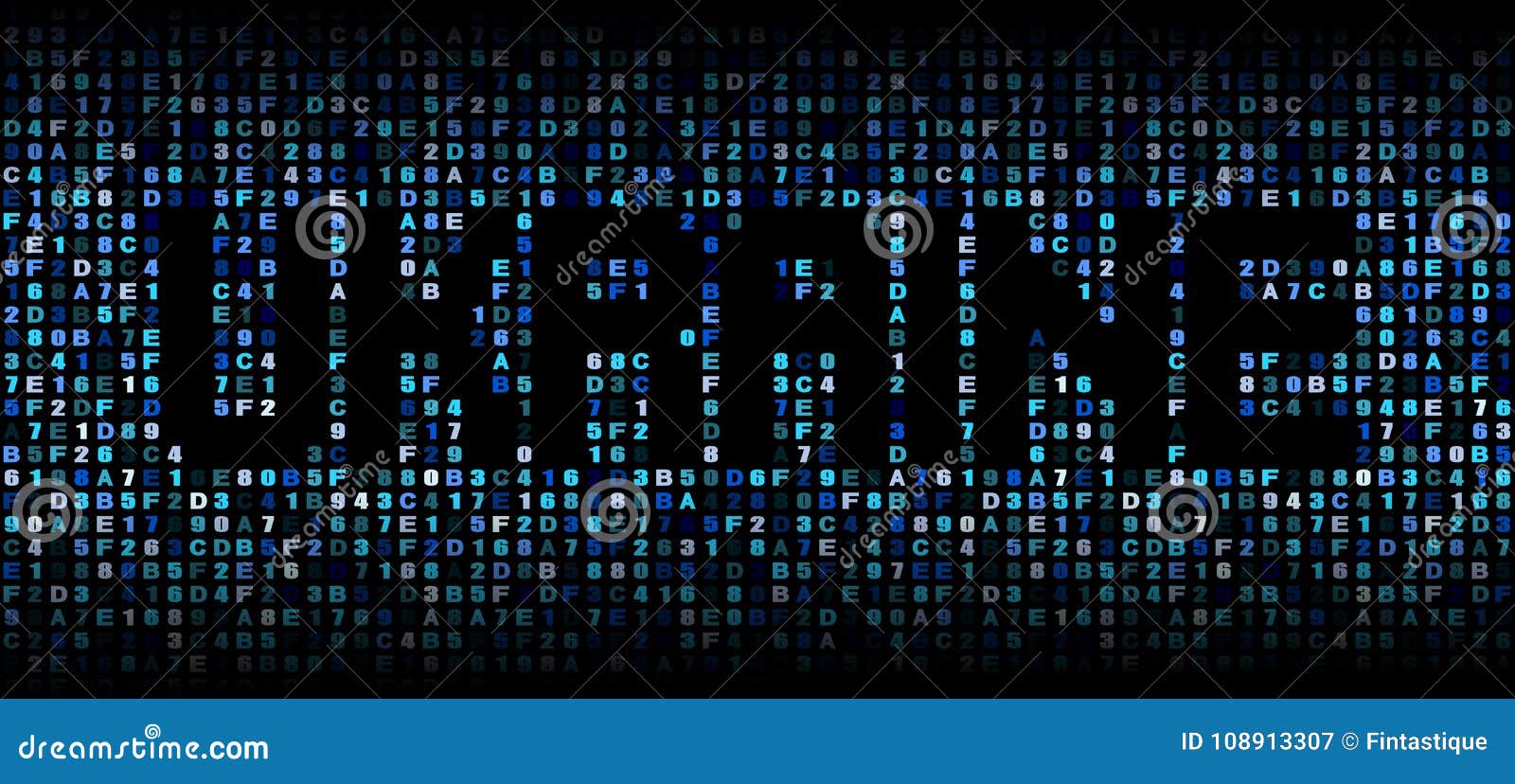 Ukraine Text on Hex Code Illustration Stock Illustration - Illustration ...