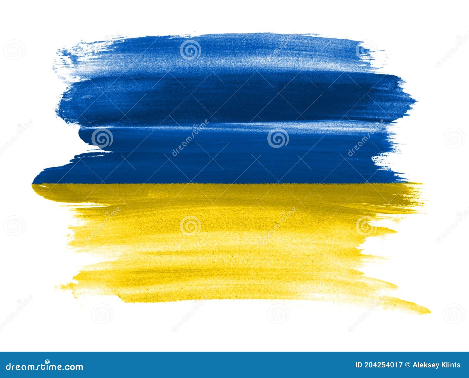 Ukrainian Flag, National Flag Of Ukraine In Standard Proportion RGB ...