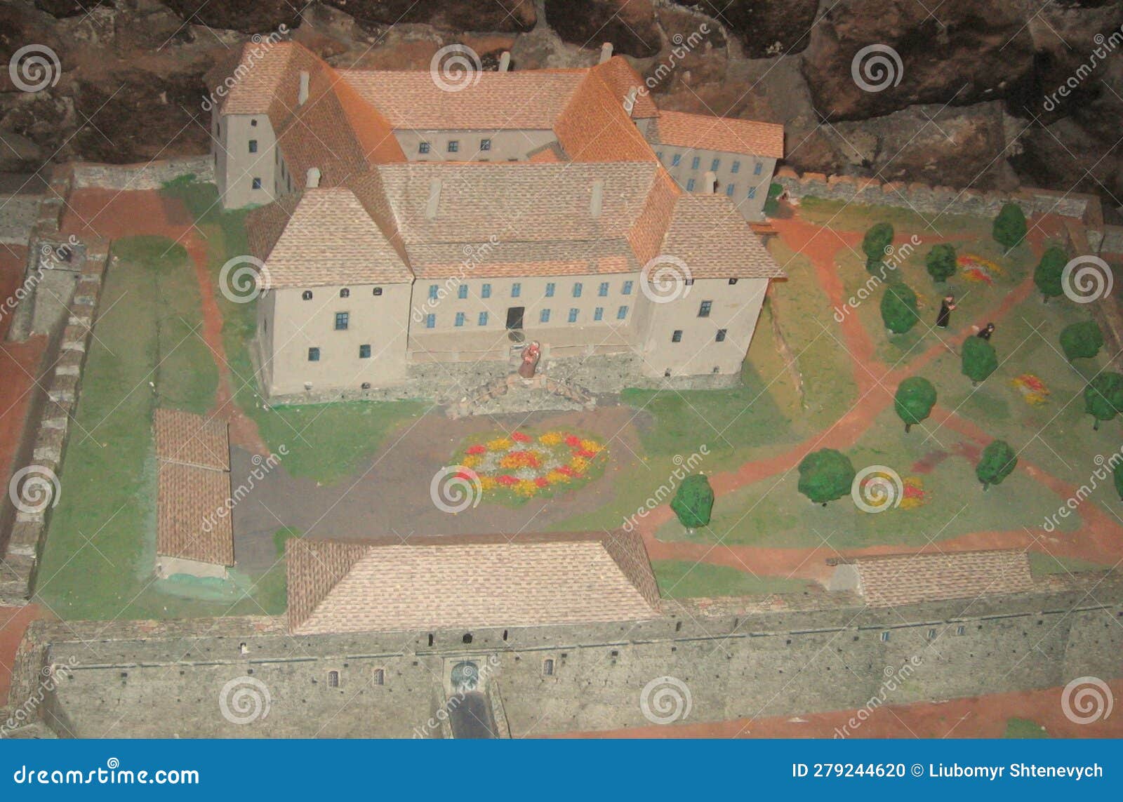 Ukraine, Uzhgorod, Uzhgorod Castle, Layout of the Fortress Stock Photo ...