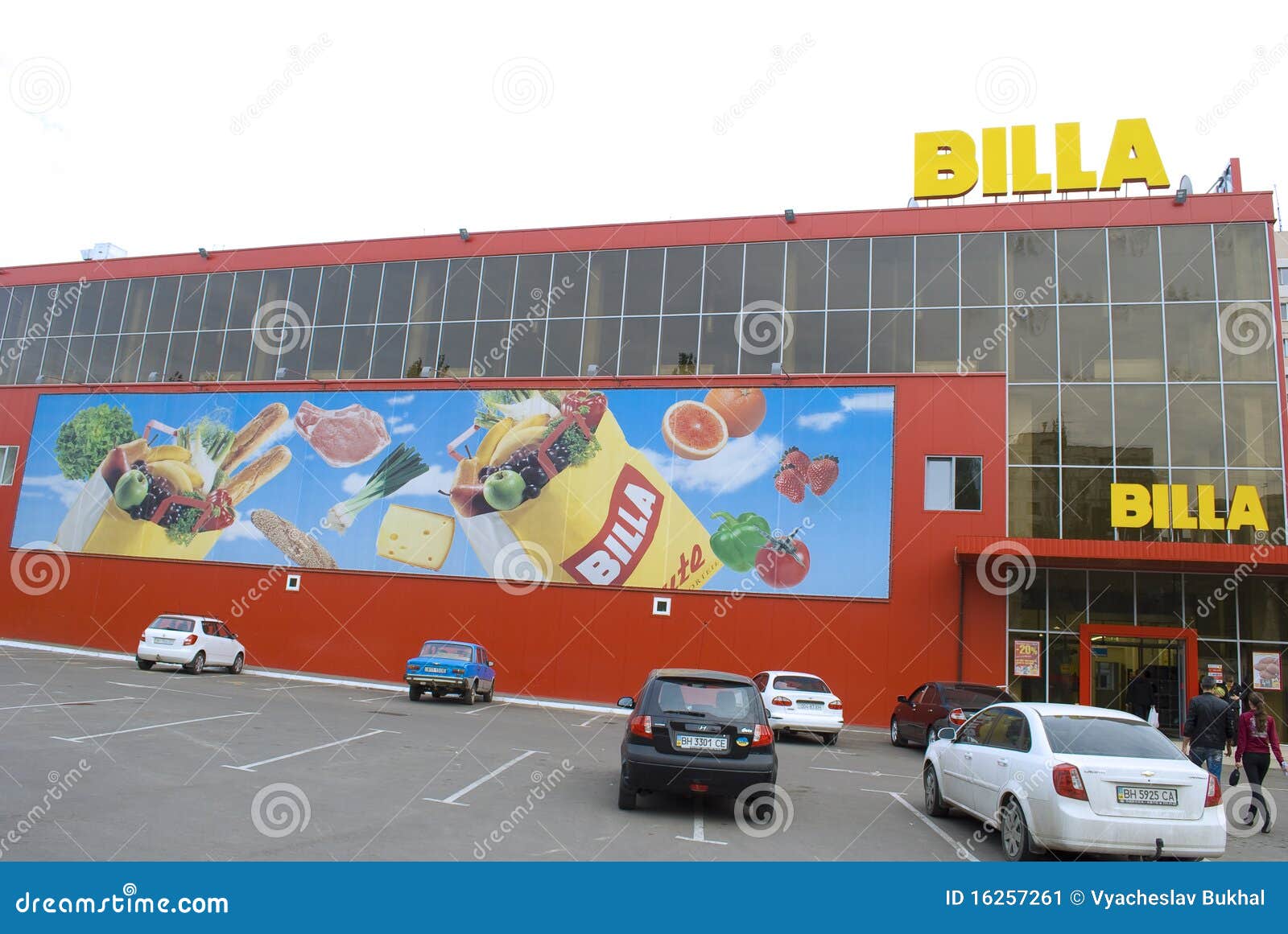 Ukrainian Afilliate of Billa Supermarket Editorial Photo - Image of ...