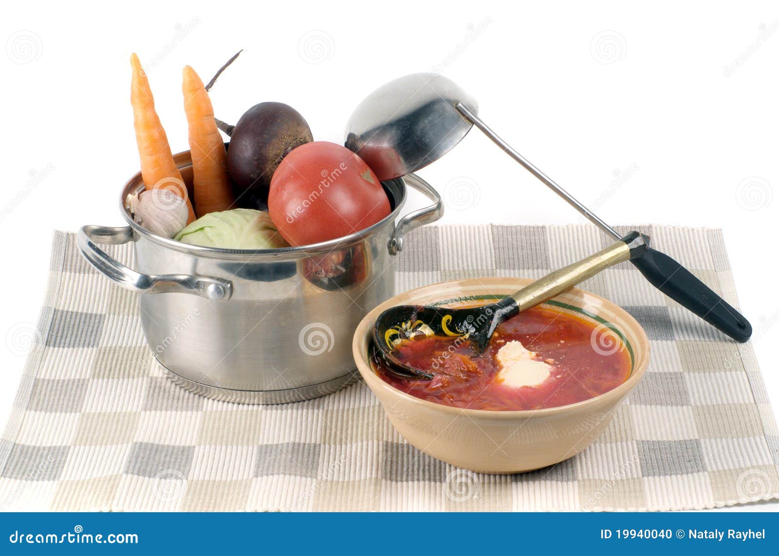 Ukrainian borsch stock photo. Image of russian, nourishing - 19940040