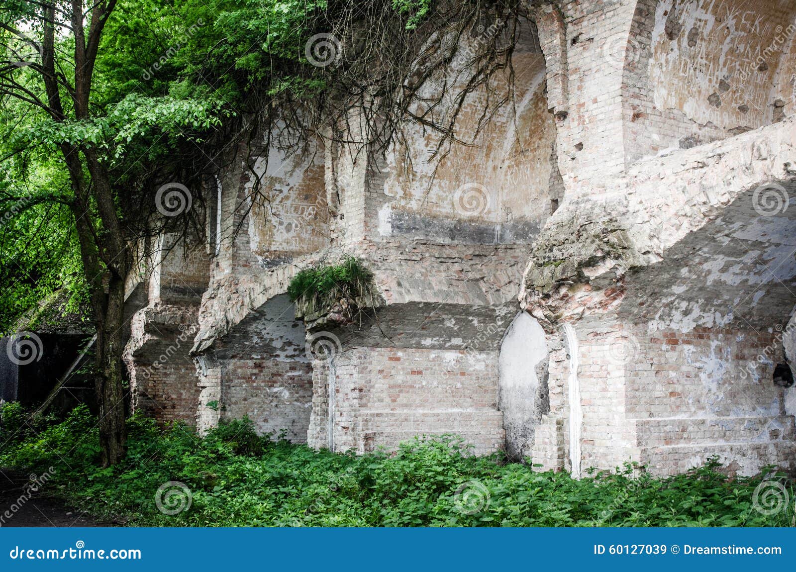 Ukrainian Bunker in Dubno, Ruins. Stock Image - Image of ukrainian ...
