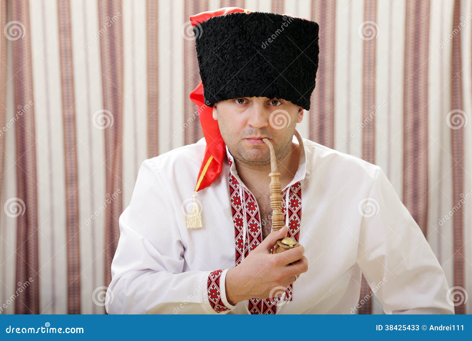 Ukrainian Cossack stock image. Image of face, pants, destinations ...