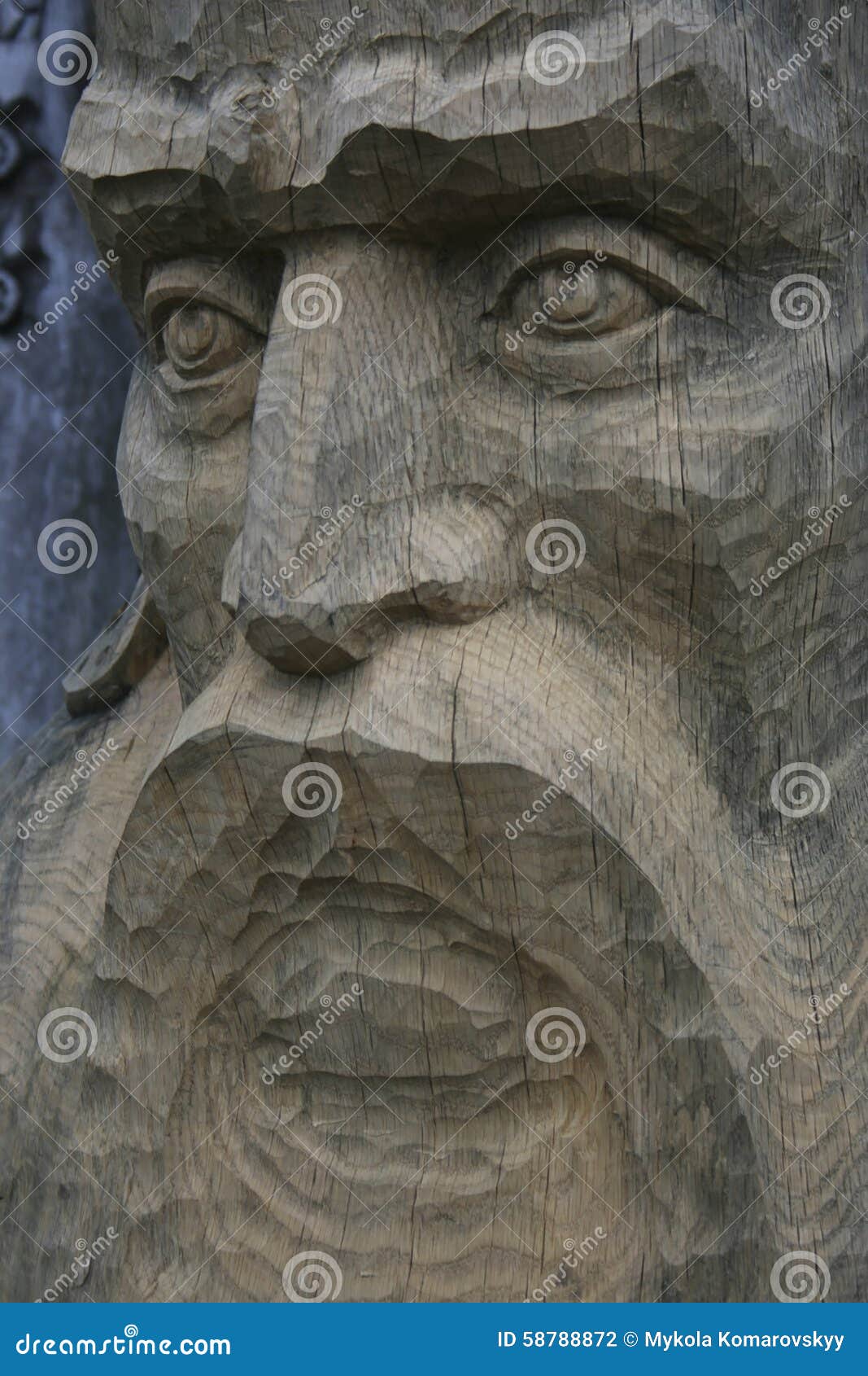 Ukrainian Cossack stock photo. Image of face, symbol - 58788872