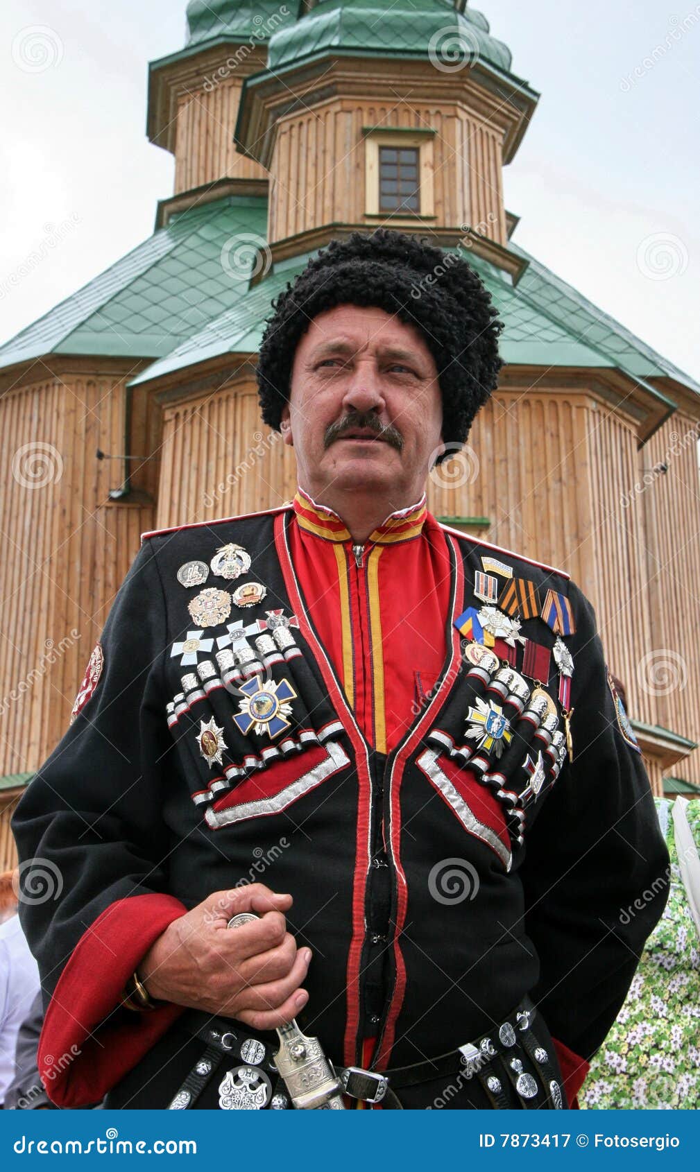 Ukrainian Cossack General 2 Royalty Free Stock Photography - Image: 7873417