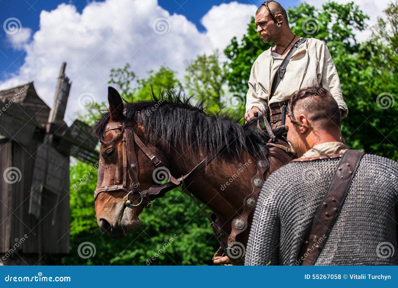 Ukrainian Cossacks editorial stock photo. Image of sword - 55267058