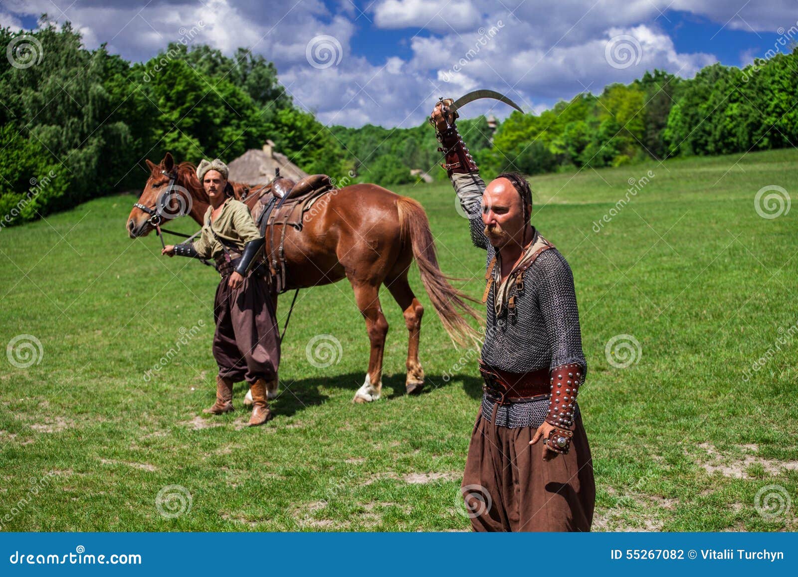 Ukrainian Cossacks editorial photography. Image of fight - 55267082