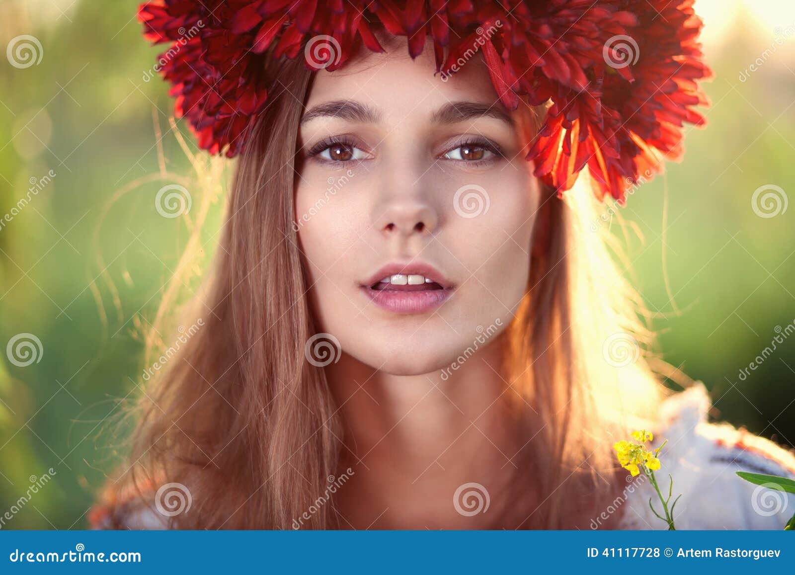 Ukrainian female model stock photo. Image of cute, emotive - 41117728