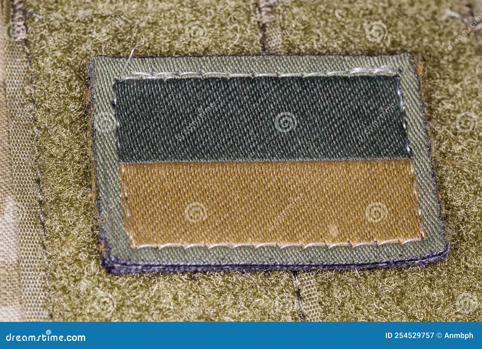 Camouflage Drab Tan Flag Stickers With Textile Fasteners Royalty-Free ...