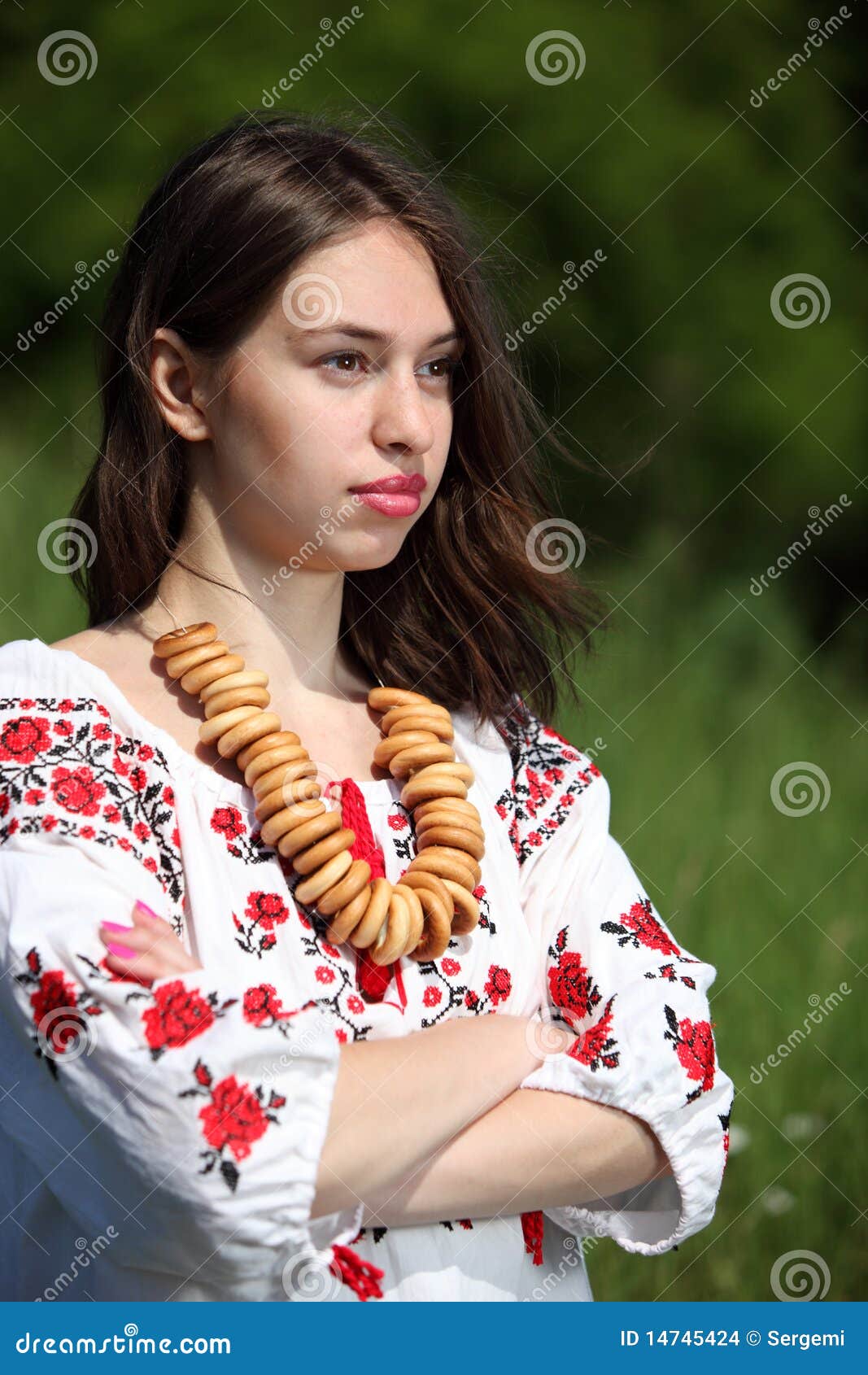 Ukrainian girl stock photo. Image of hair, leisure, beauty - 14745424