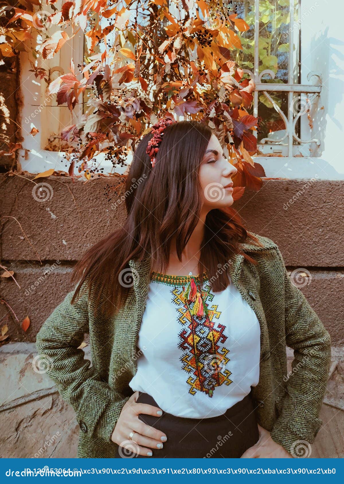 Ukrainian girl editorial stock image. Image of ukrainian - 129453064