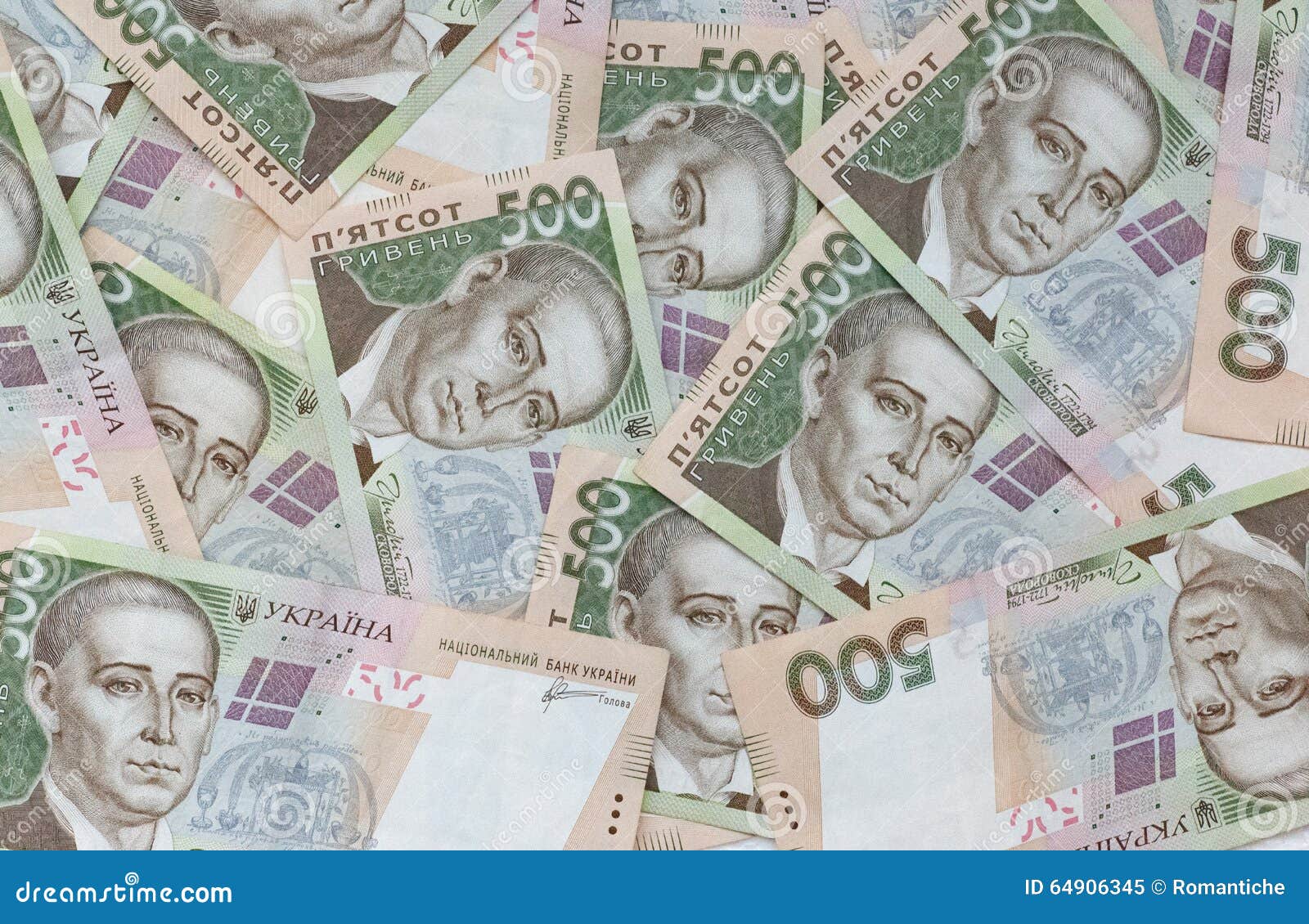 Ukrainian Hryvnia Banknotes Stock Image - Image of prosperity, hryvnya ...
