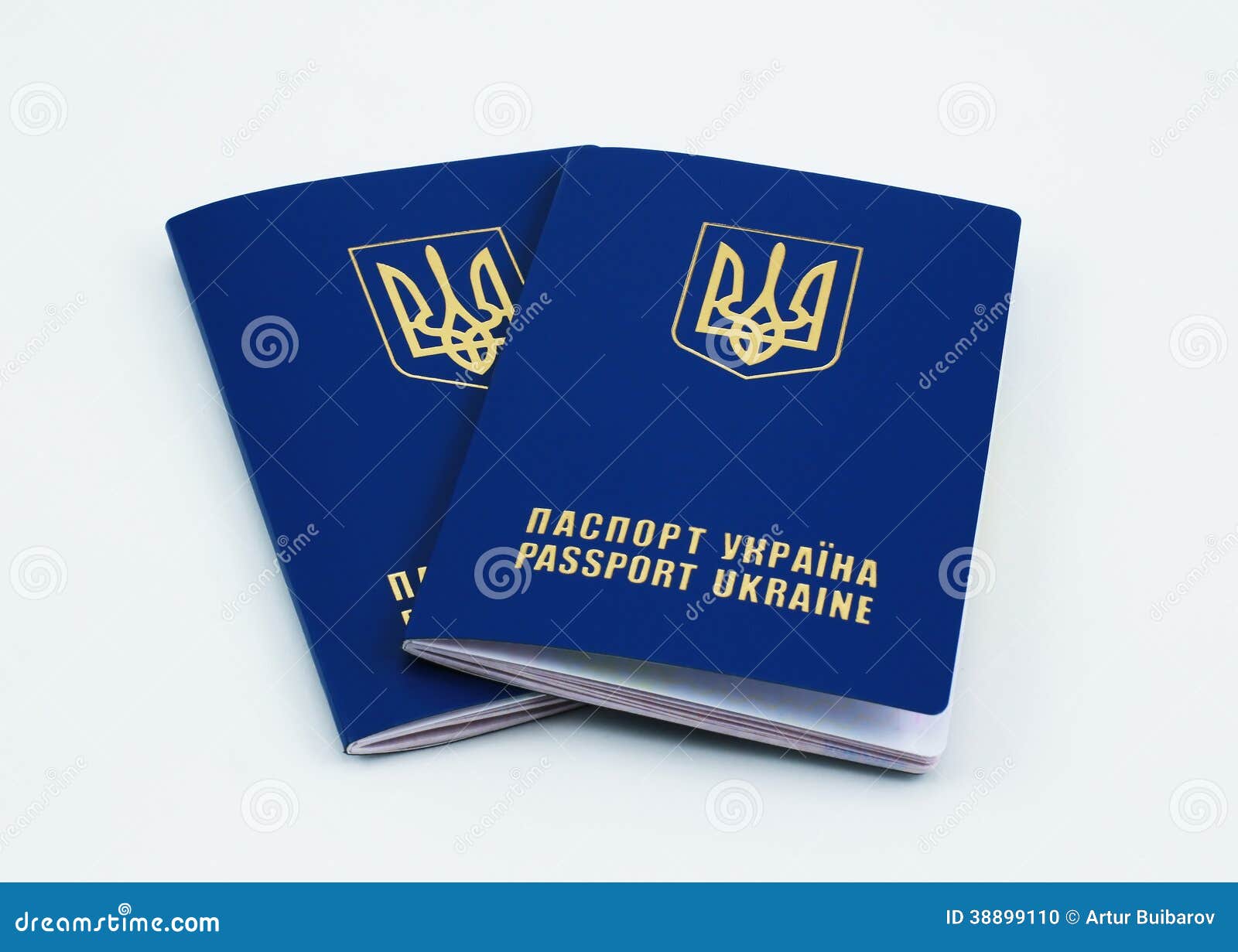Ukrainian International Passports Stock Photo - Image of form, national ...