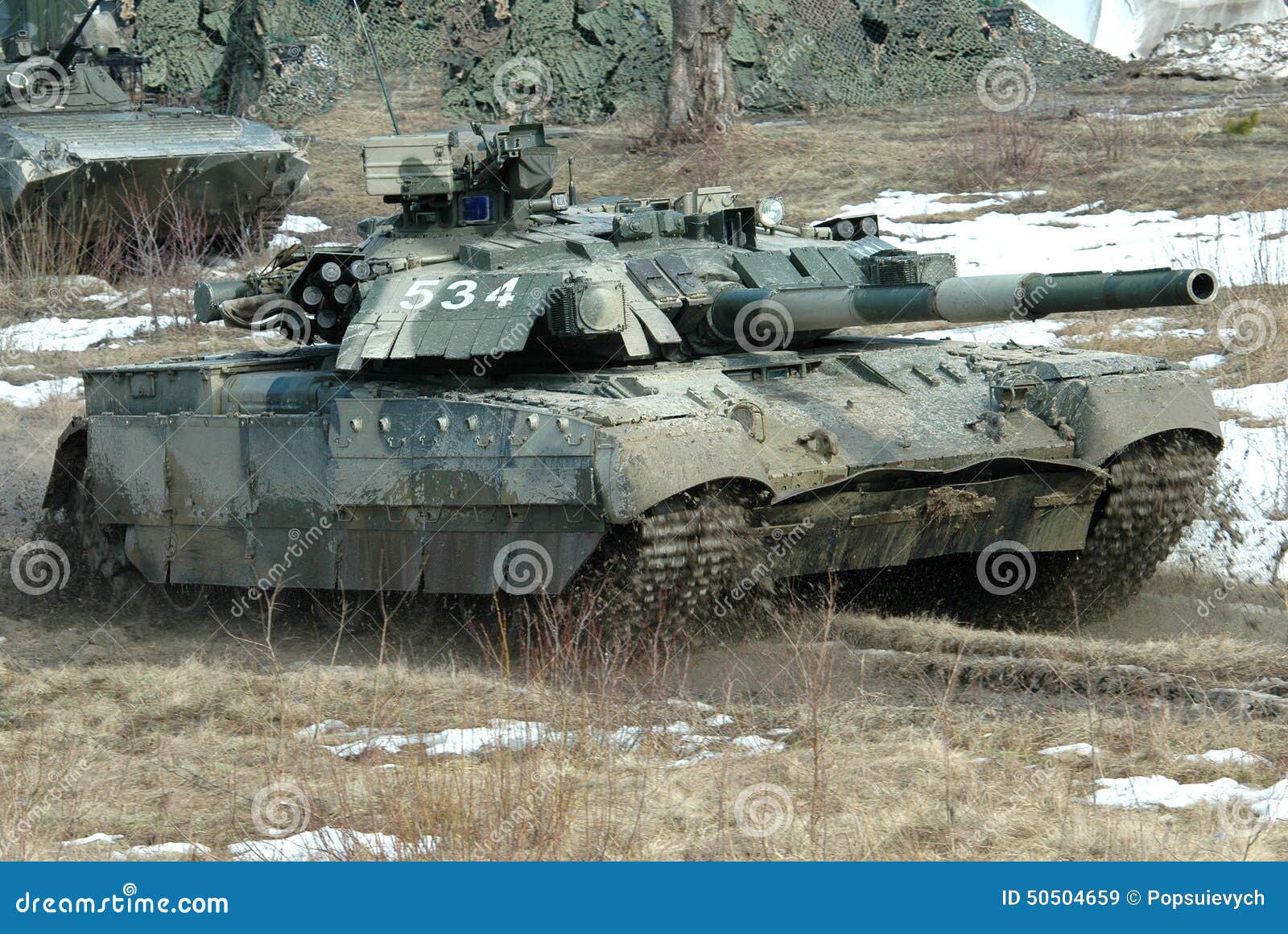 Ukrainian Main Battle Tank T-84 Oplot Editorial Stock Image - Image of ...