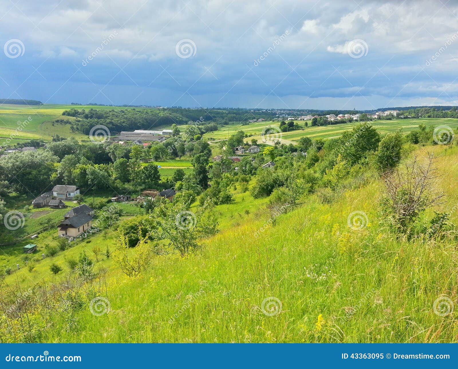 Ukrainian nature stock image. Image of depression, ecoregion - 43363095