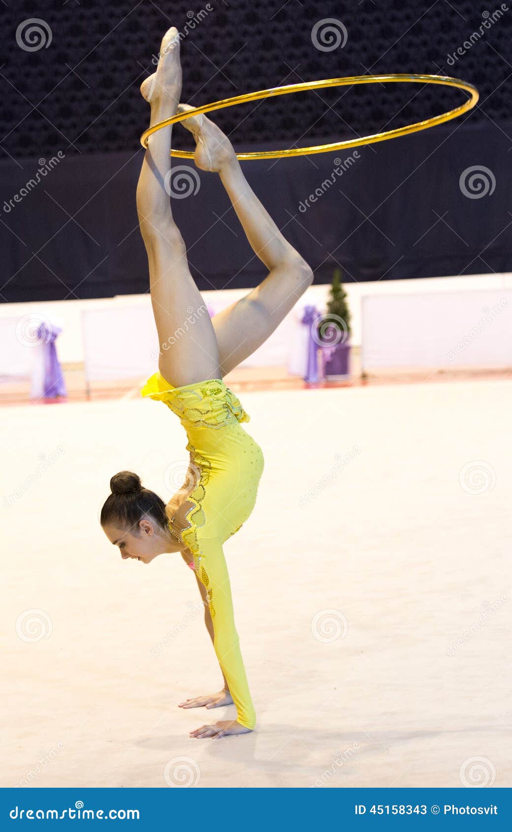 Ukrainian Rhythmic Gymnastics Championship 2014 Editorial Stock Photo ...