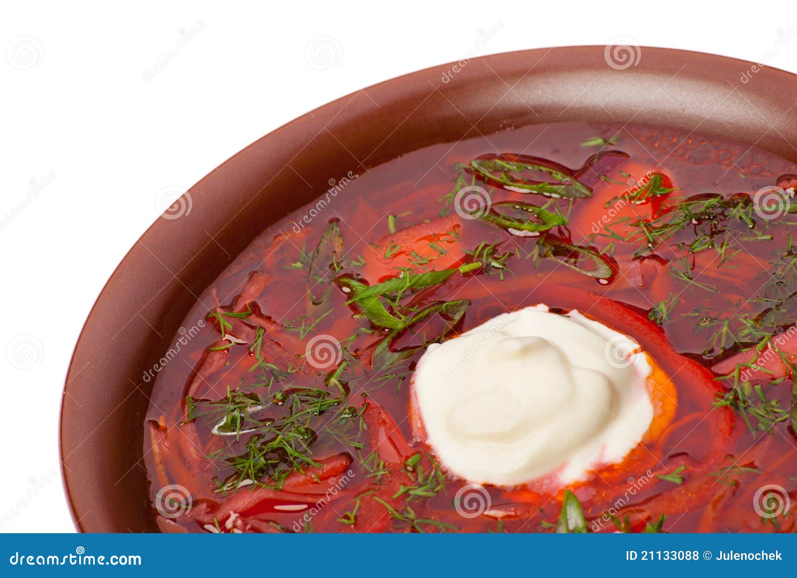 Ukrainian and Russian National Red Soup Stock Photo - Image of food ...