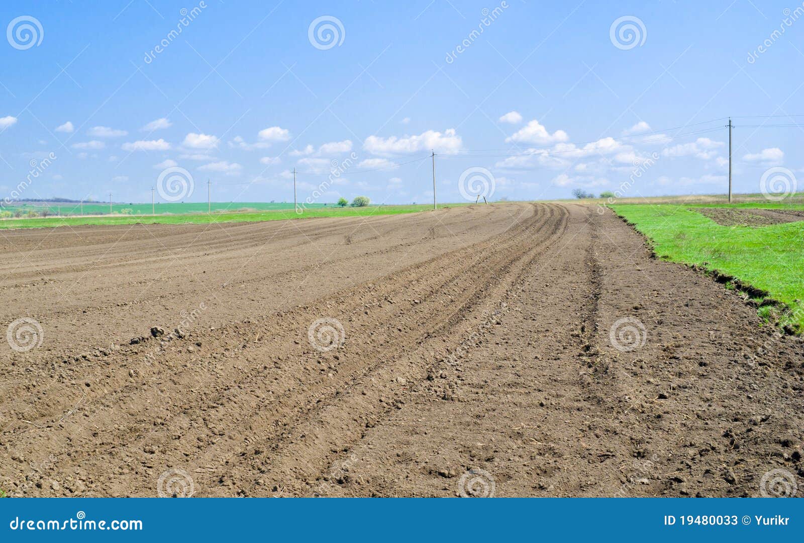 Ukrainian Soil Prepared for Planting Stock Image - Image of sunny ...