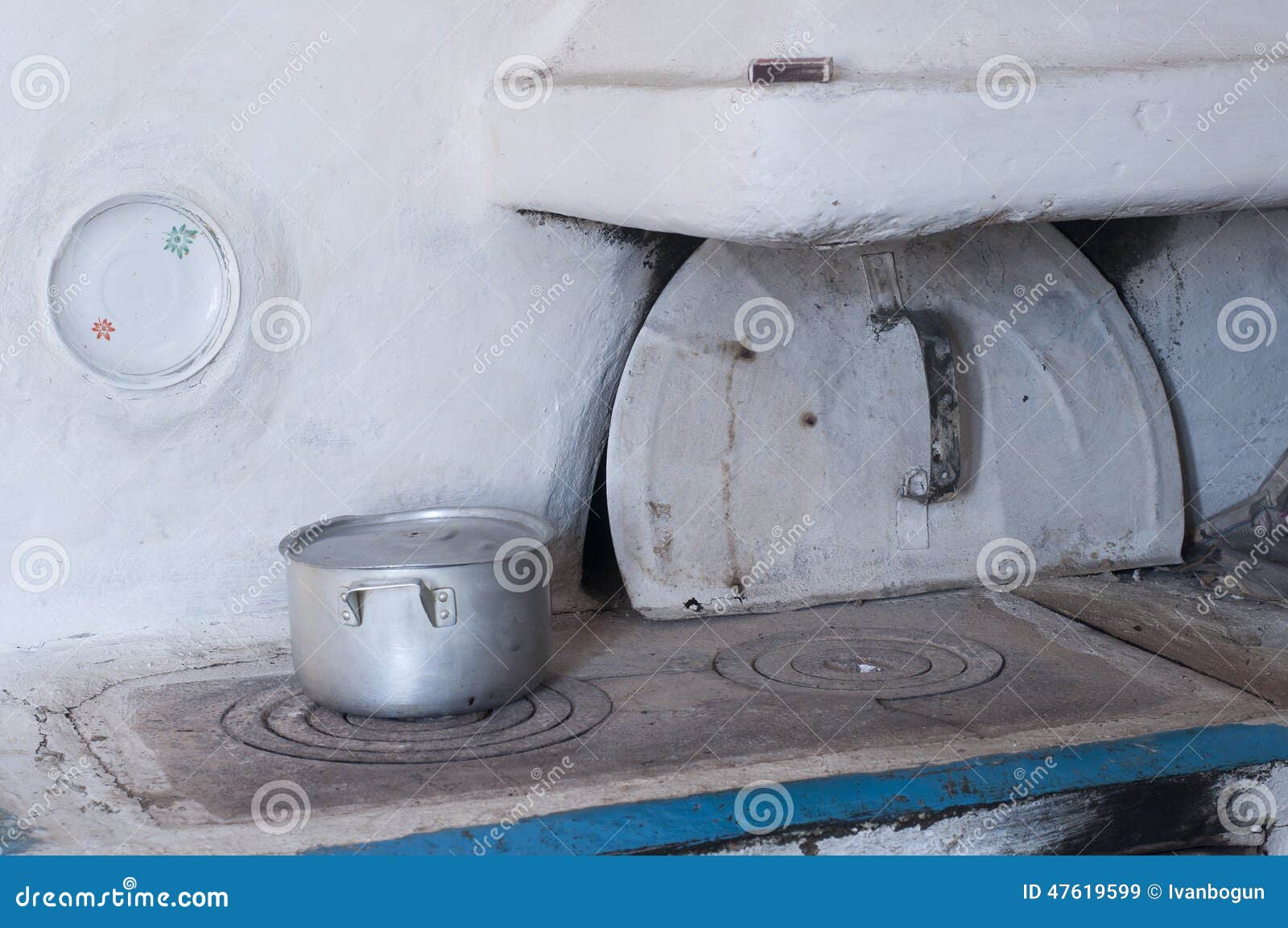 Ukrainian Traditional Kitchen Stock Image - Image of traditional ...