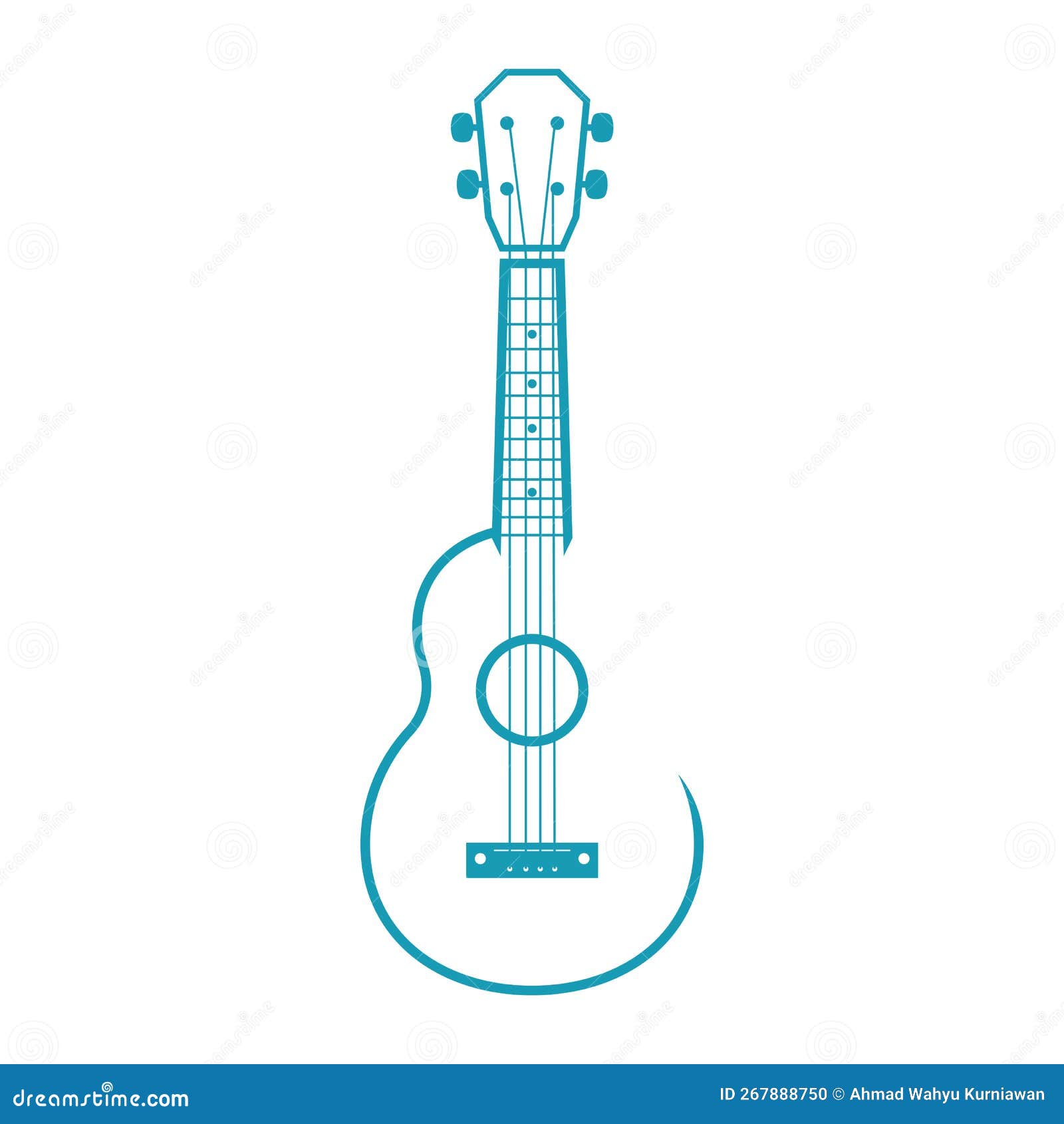 Ukulele Illustration Vector Stock Vector - Illustration of equipment ...