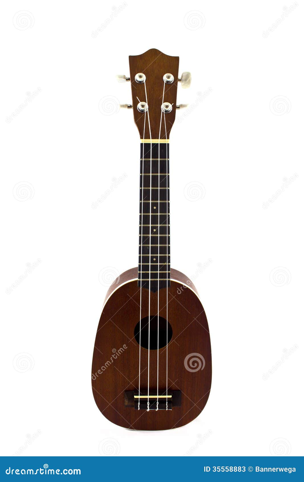 Ukulele On White Background Stock Image Image Of Leisure Folk 35558883