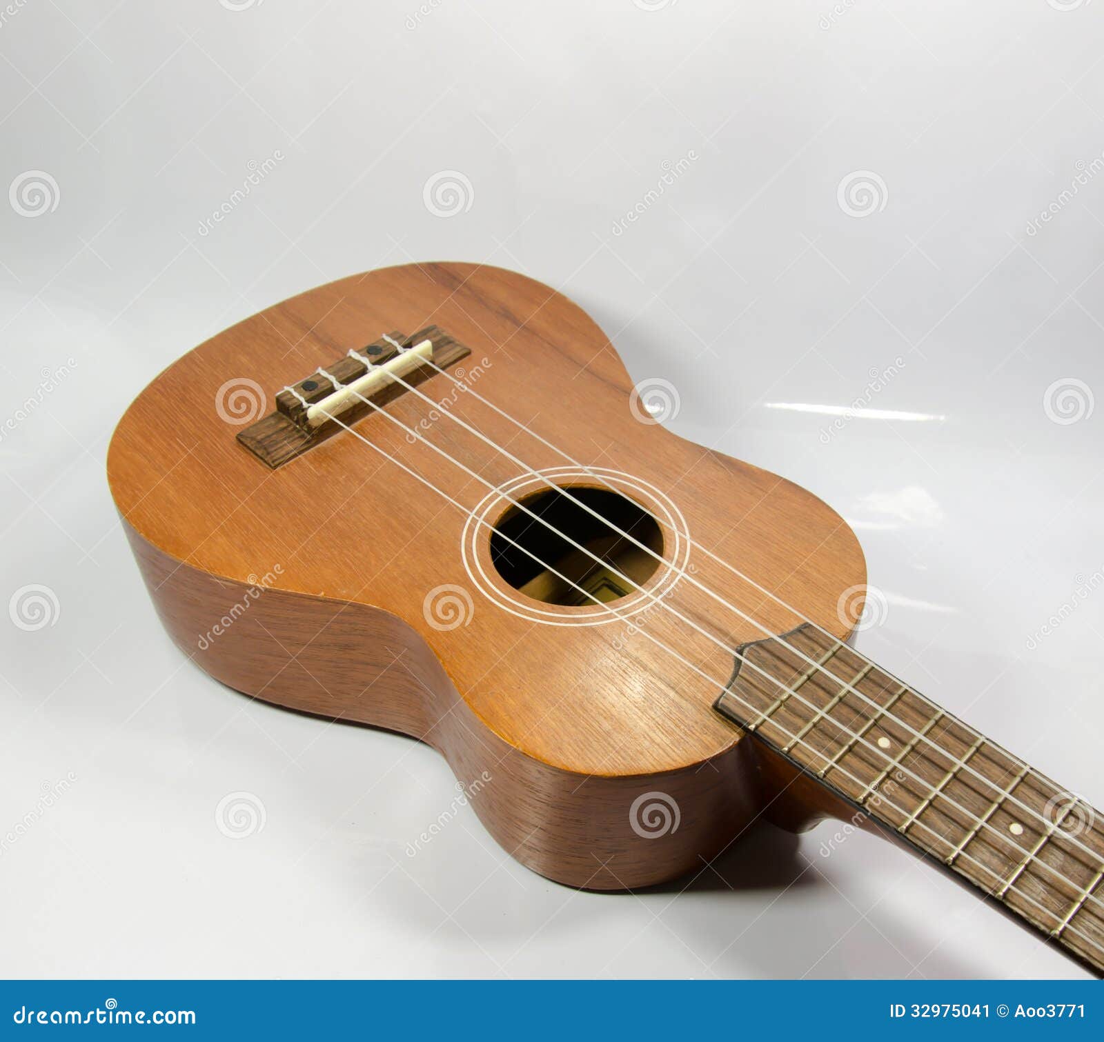Ukulele. stock image. Image of tune, white, isolated - 32975041