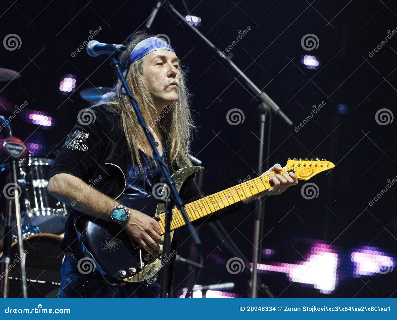 Uli Jon Roth - Belgrade BeerFest 2011. Editorial Stock Image - Image of ...
