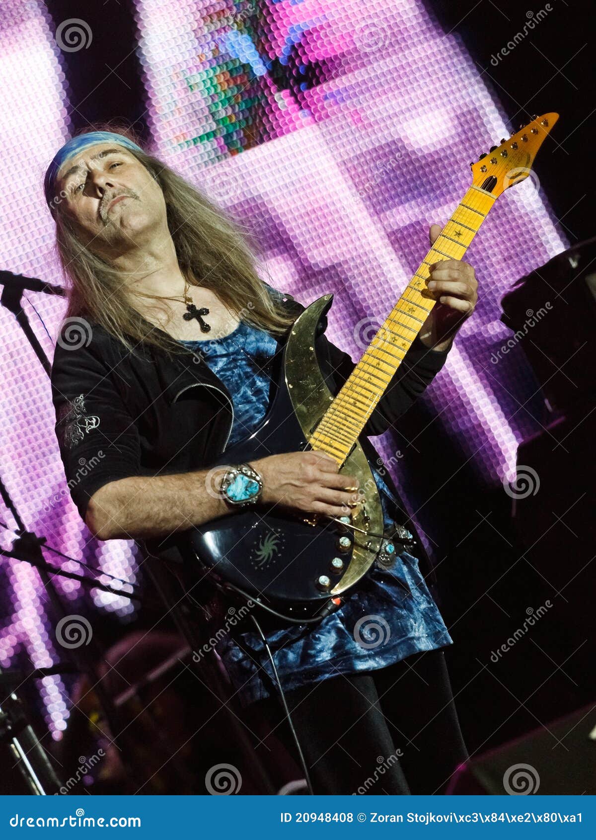 Uli Jon Roth - Belgrade BeerFest 2011. Photo stock éditorial - Image du ...