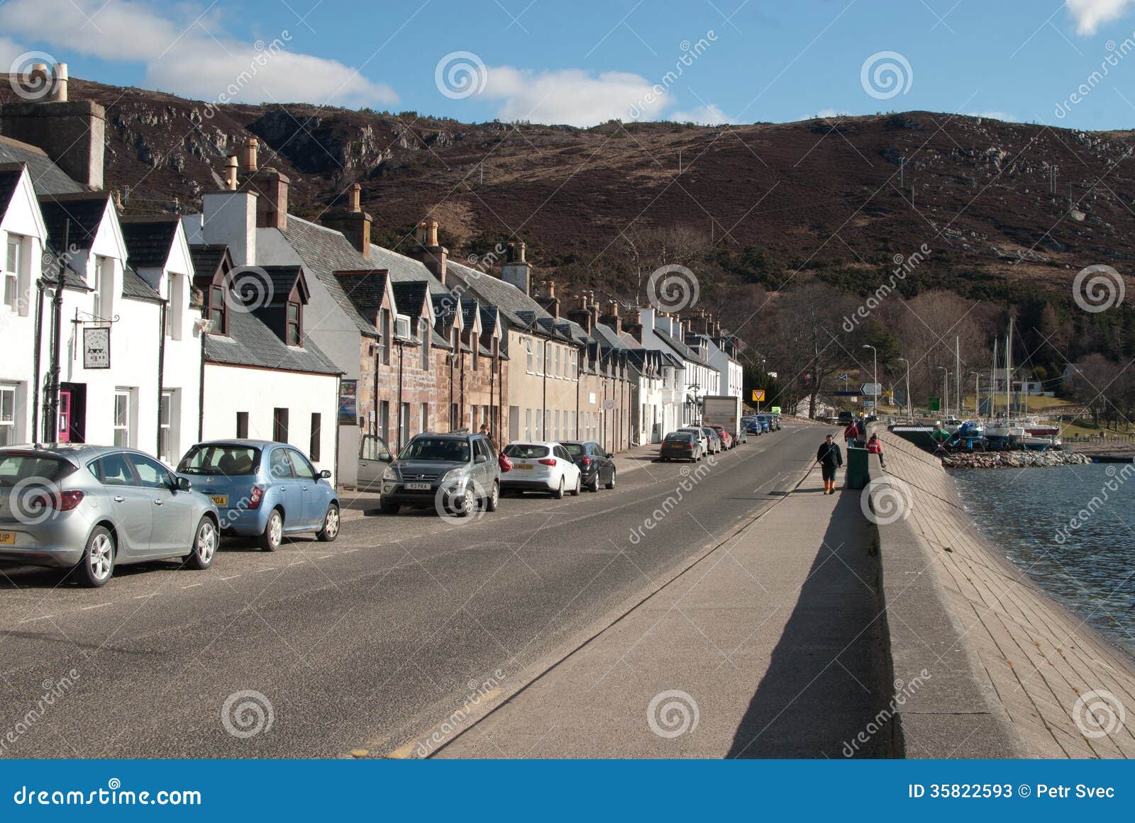 Ullapool editorial stock photo. Image of scottish, town - 35822593