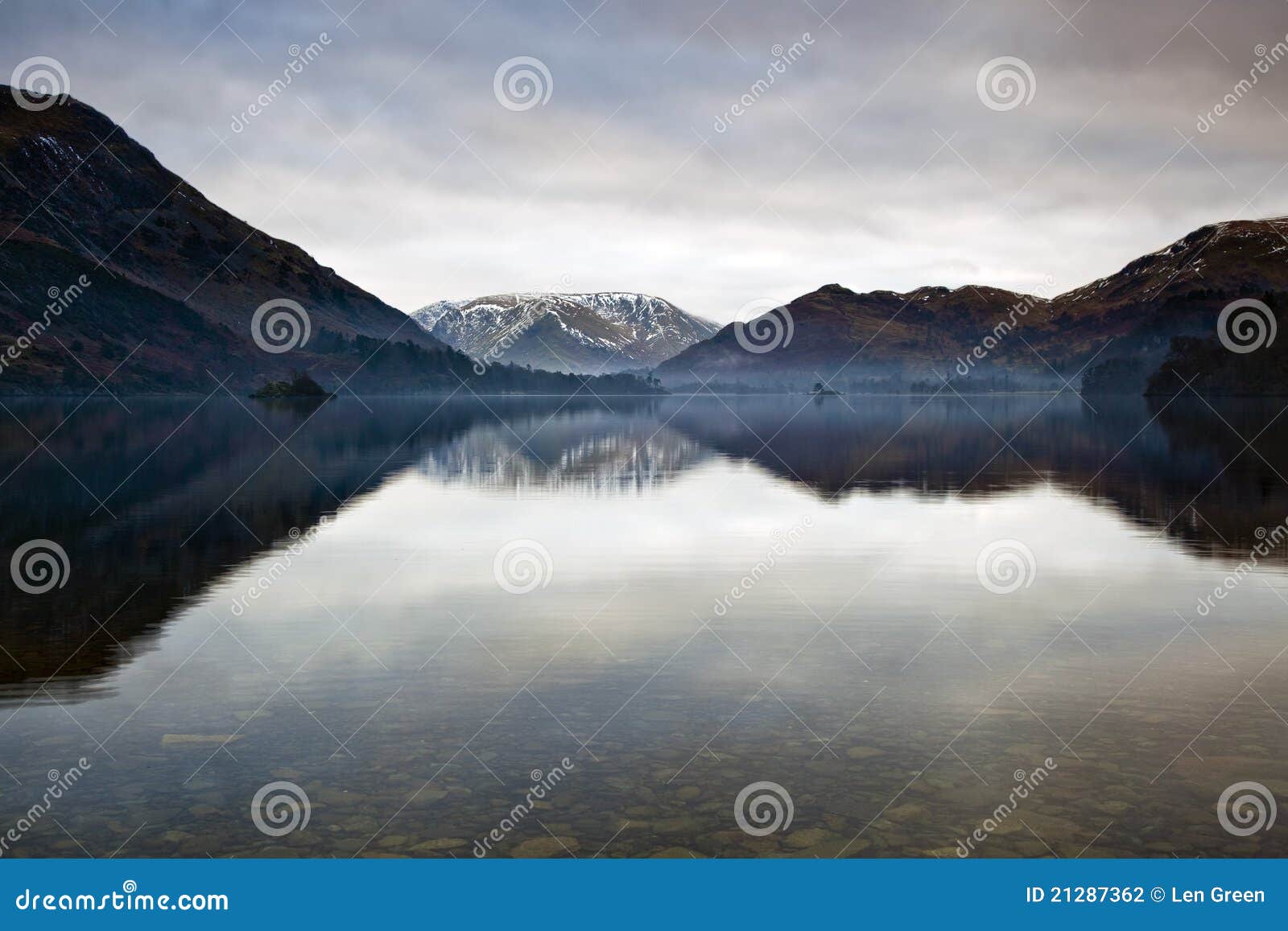 Ullswater stock photo. Image of rural, cumbria, lakes - 21287362
