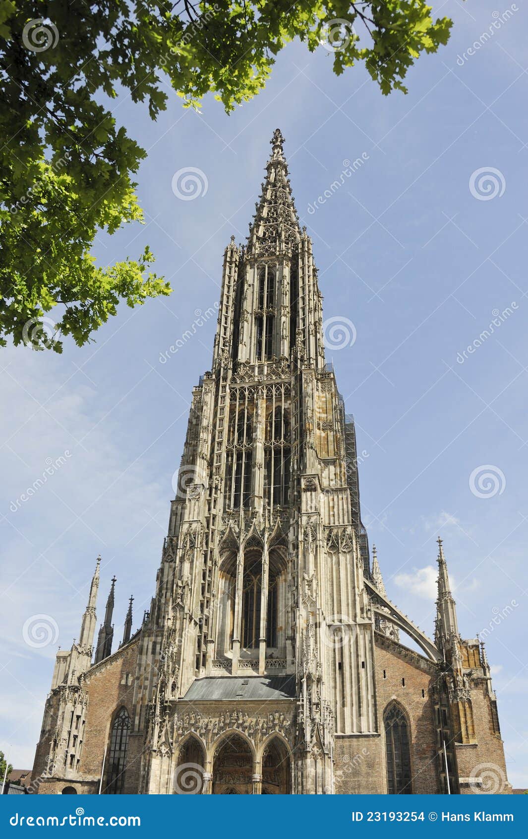 Ulm Cathedral stock photo. Image of church, protestant - 23193254