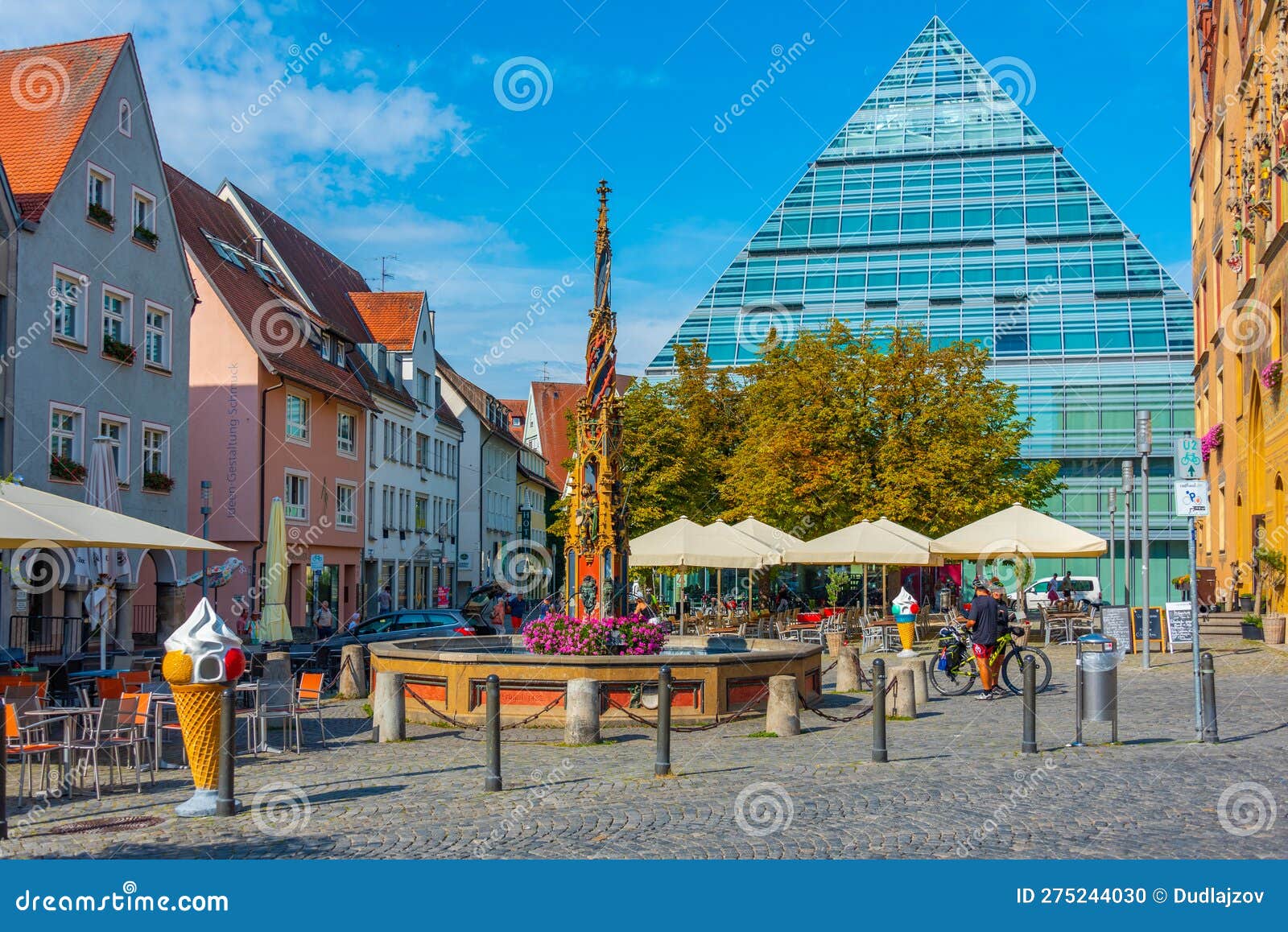 Ulm City Library in Germany Editorial Image - Image of hall, town ...
