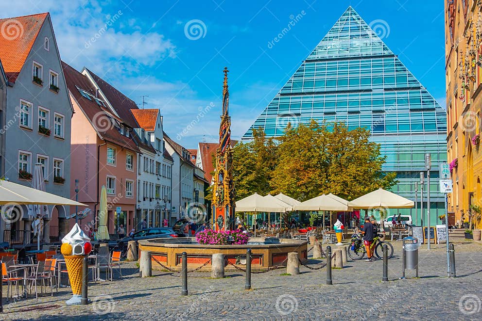 Ulm City Library in Germany Editorial Image - Image of hall, town ...