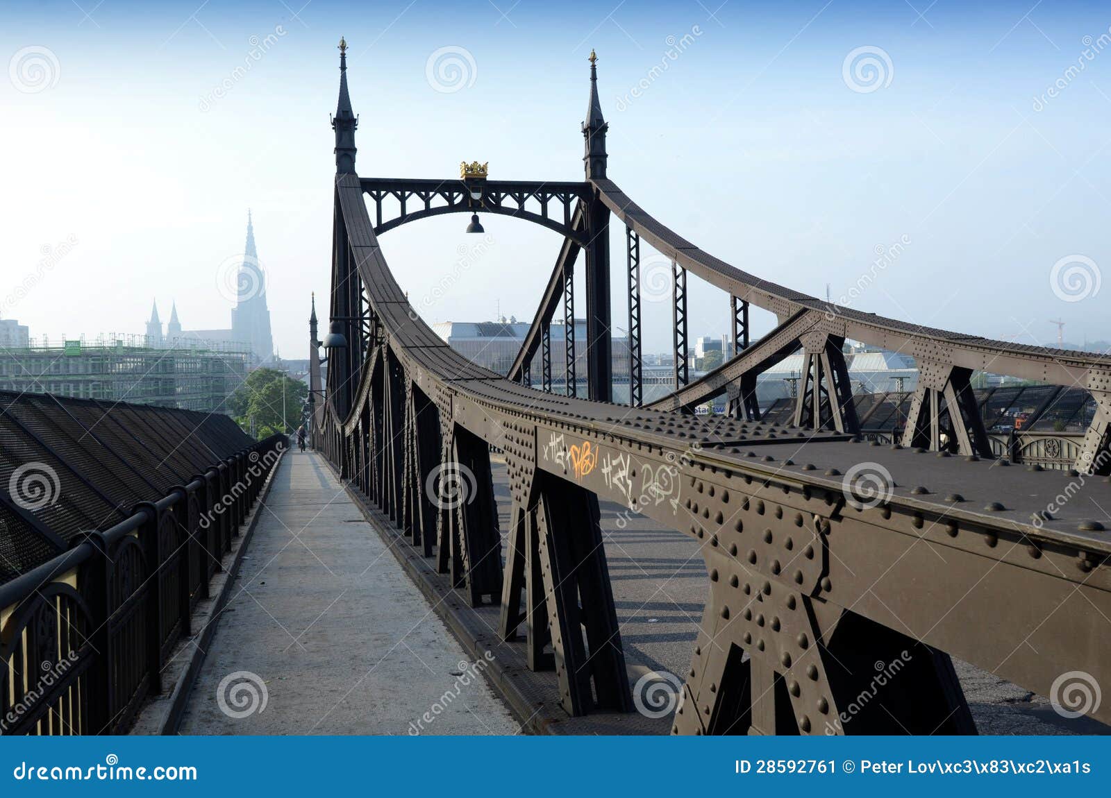 Ulm Germania - Il Vecchio Ponte Fotografia Editoriale - Immagine di struttura, corrosione: 28592761