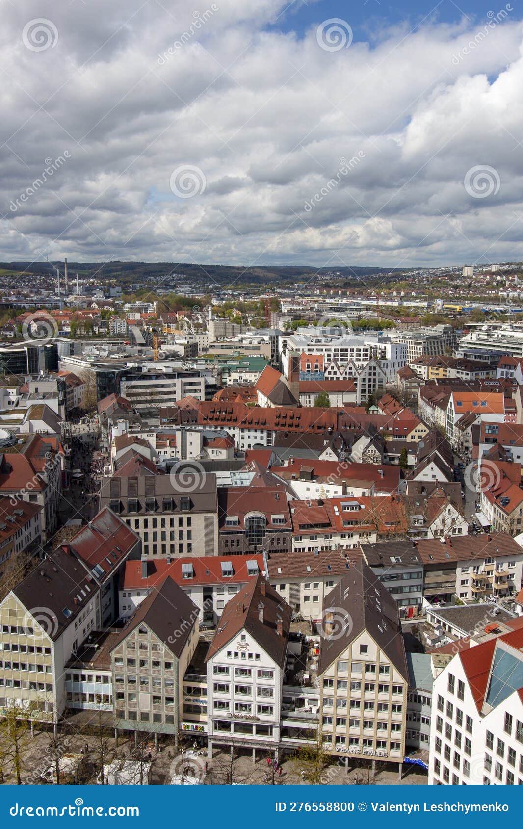 View from the Observation Deck of the Cathedral Editorial Image - Image ...