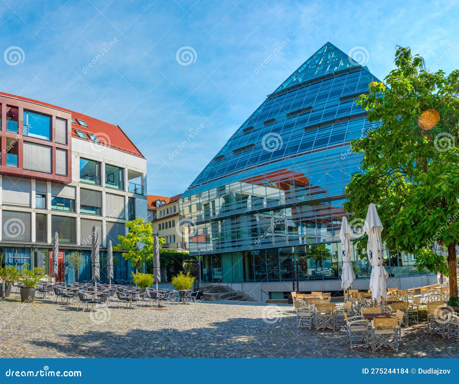Ulm, Germany, August 17, 2022: Ulm City Library in Germany Editorial ...