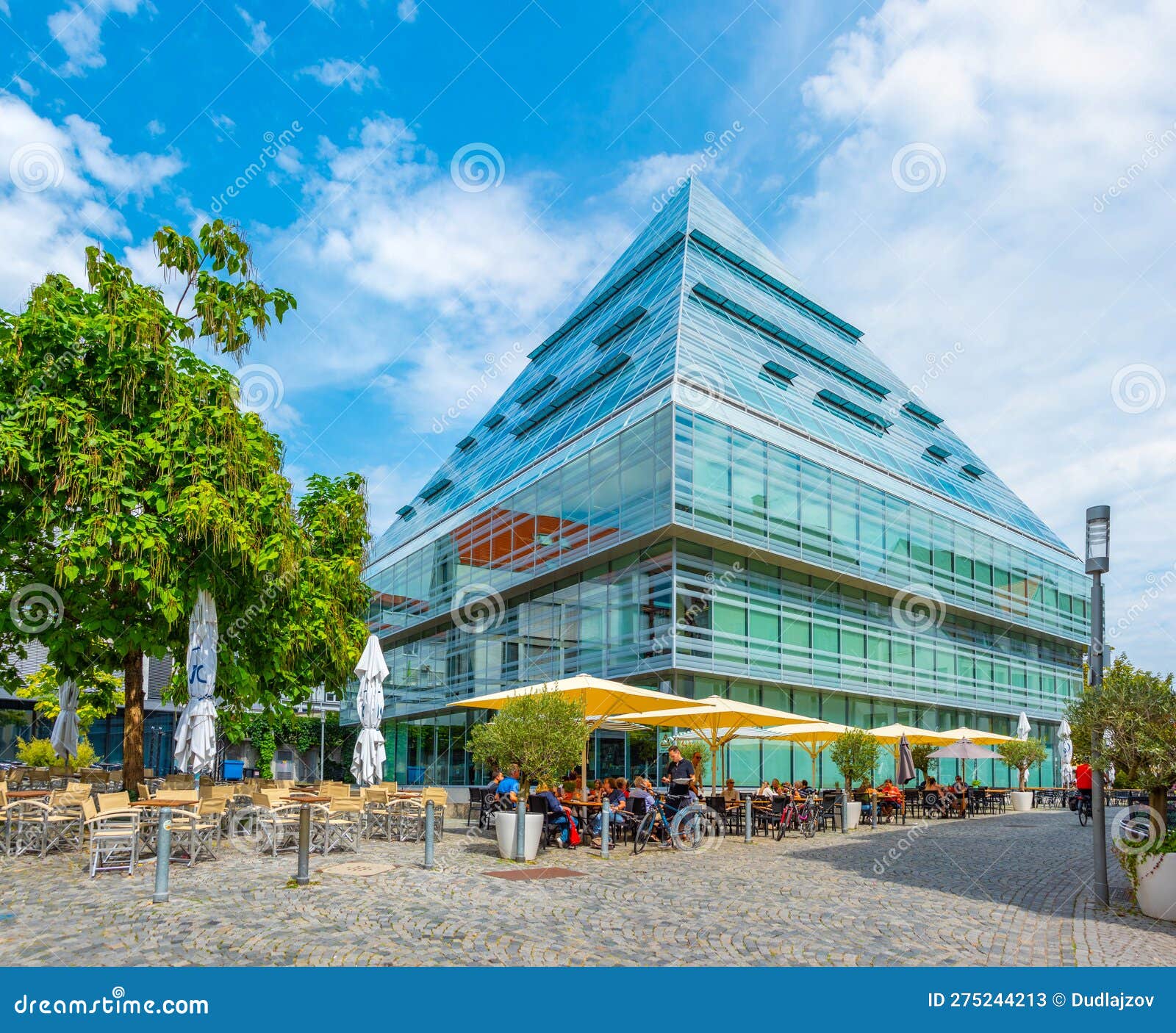 Ulm, Germany, August 17, 2022: Ulm City Library in Germany Editorial ...