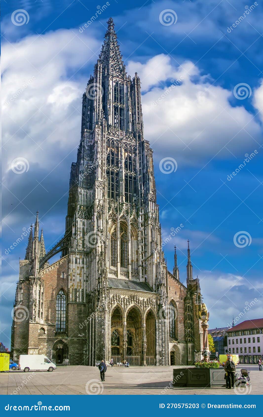 Ulm Minster, Germany stock image. Image of gothic, wurttemberg - 270575203