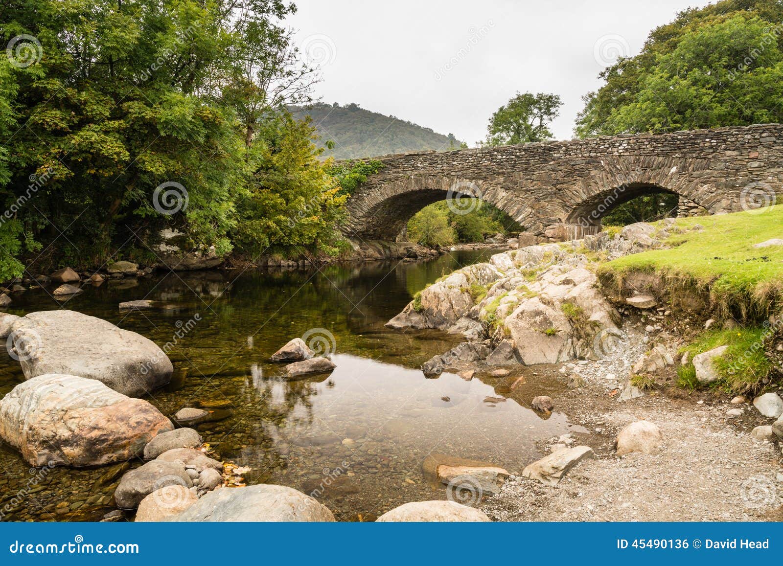 Ulpha Bridge in Duddon Valley Stock Photo - Image of england, scenic ...