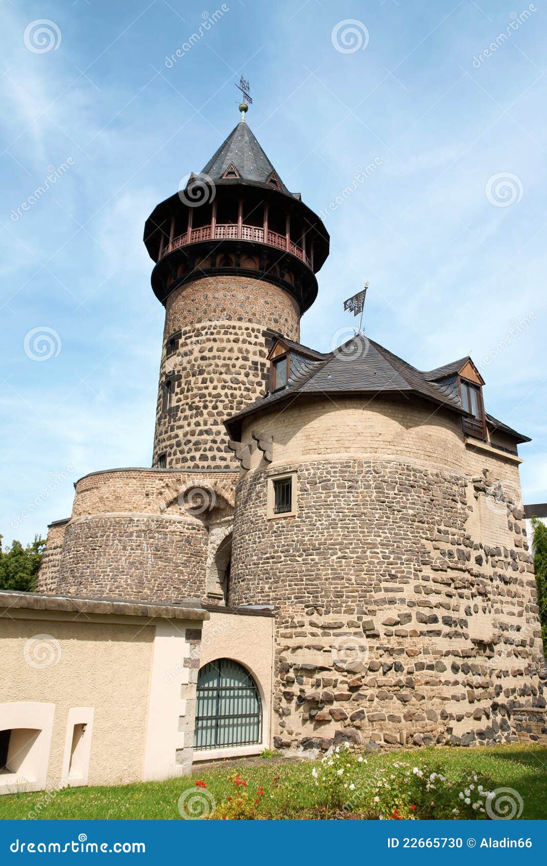 Ulrepforte in Cologne, Medieval Fort Stock Photo - Image of historic ...
