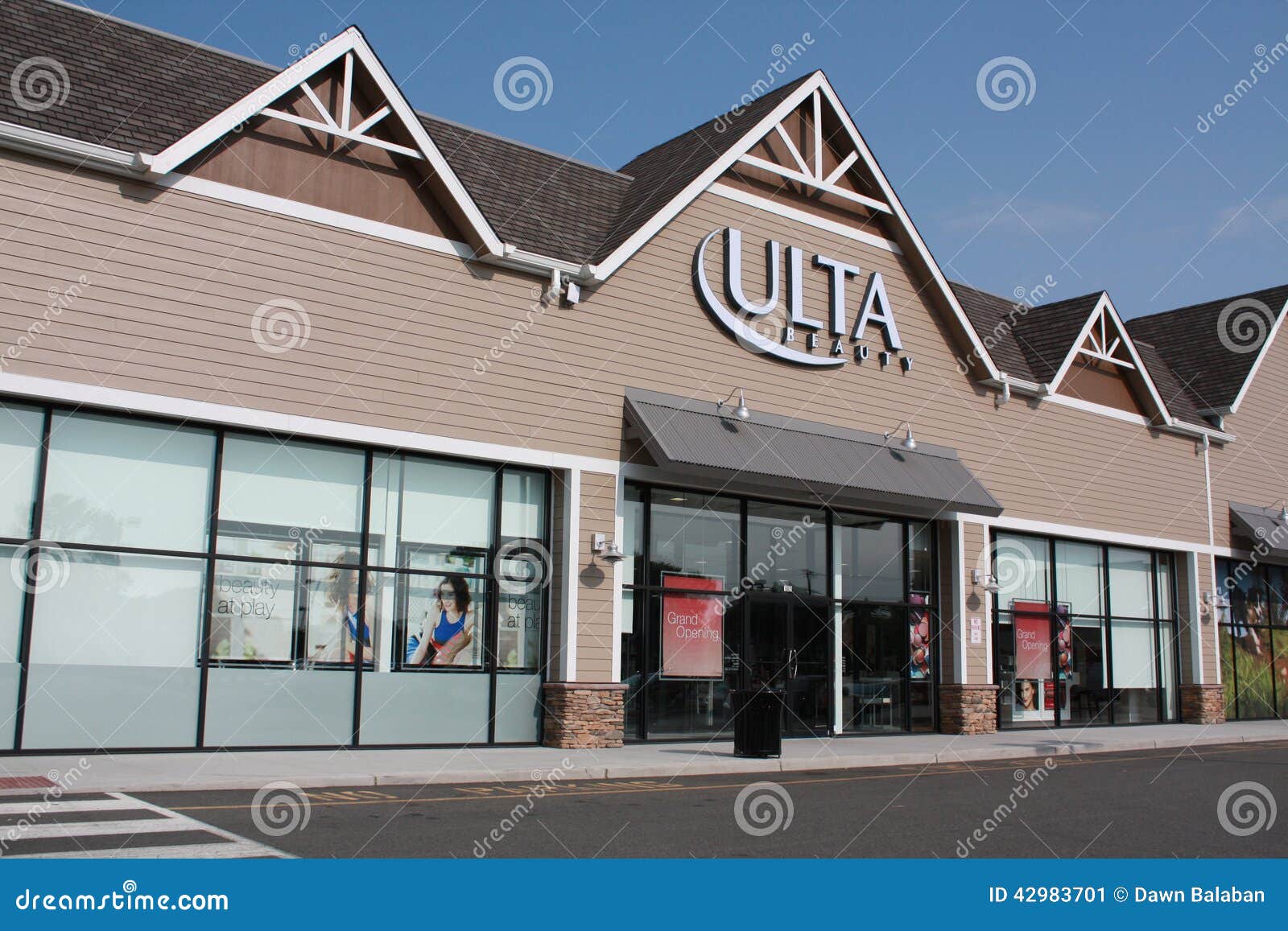 Ulta Beauty Store editorial photo. Image of doors, front - 42983701